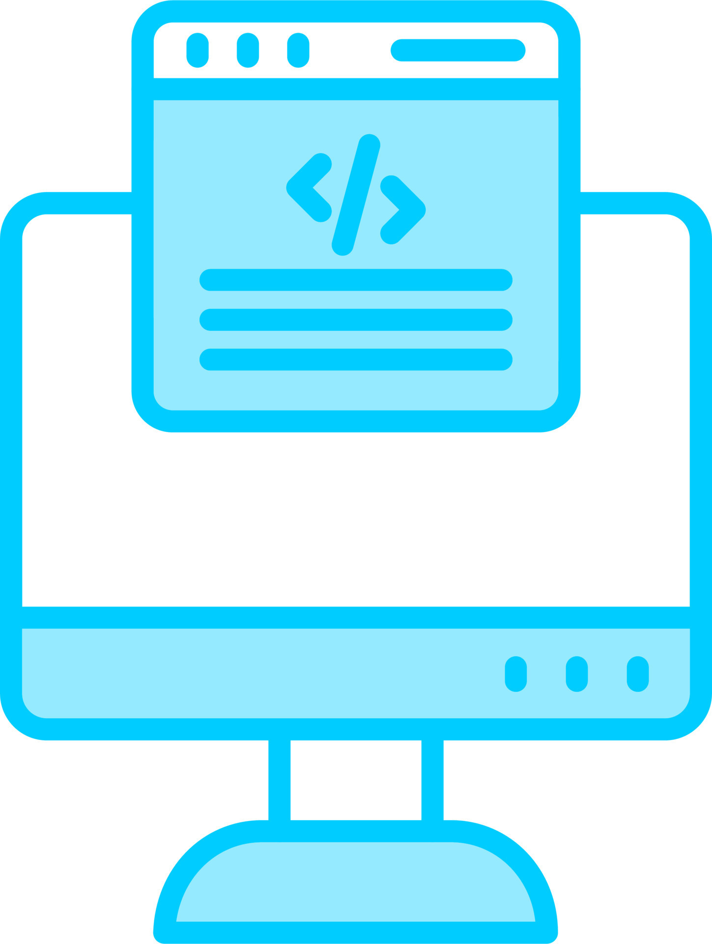 Web Programming Vector Icon 20531337 Vector Art At Vecteezy