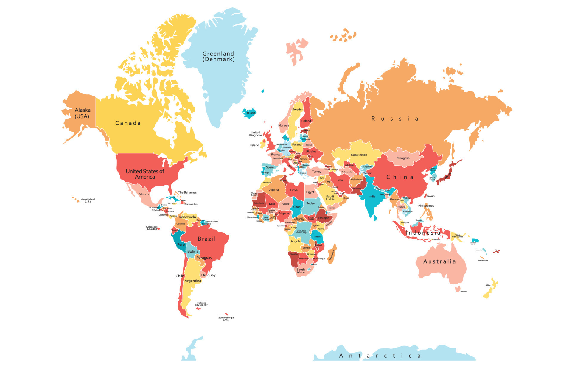 Colorful World Map Concept 20531522 Vector Art at Vecteezy Colorful World Map Concept 20531522 Vector Art at Vecteezy