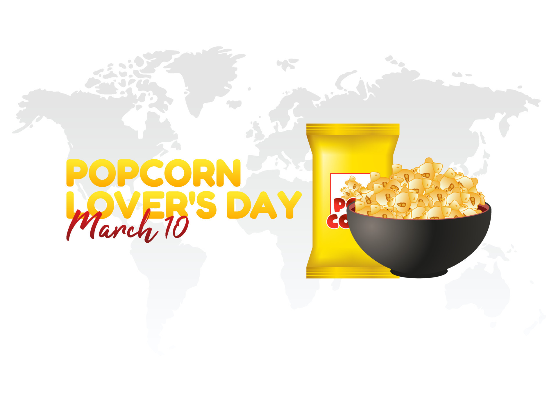 vector graphic of popcorn lover's day good for national popcorn lover's ... vector graphic of popcorn lover's day good for national popcorn lover's ...