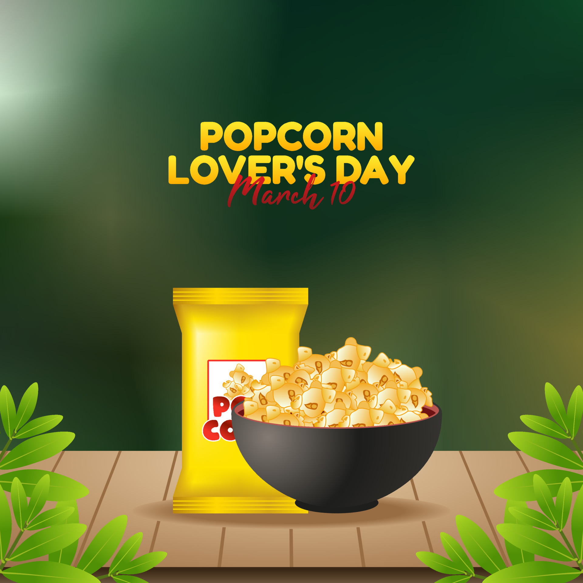vector graphic of popcorn lover's day good for national popcorn lover's ... vector graphic of popcorn lover's day good for national popcorn lover's ...