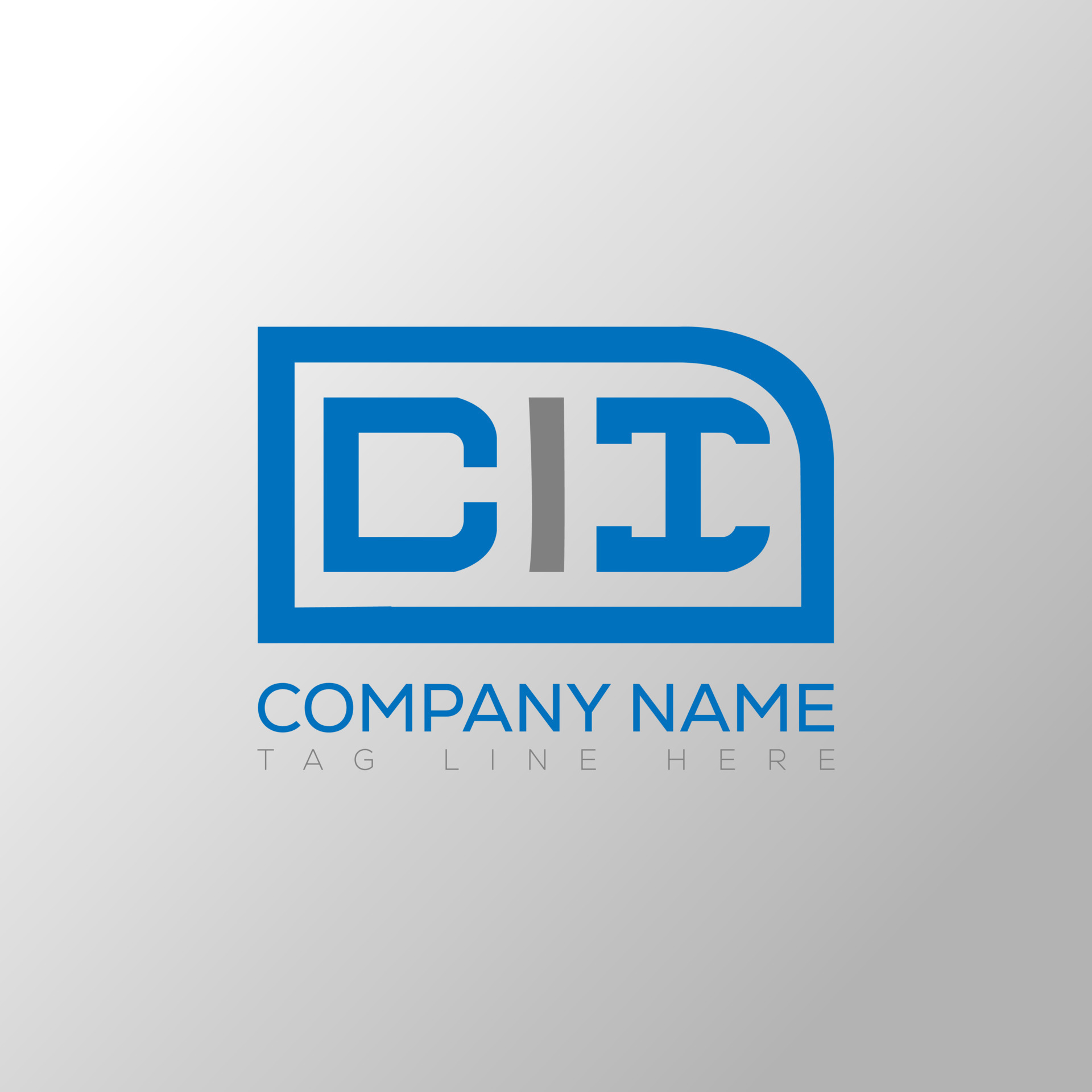 Cii Letter Logo Creative Design Cii Unique Design 20537982 Vector Art