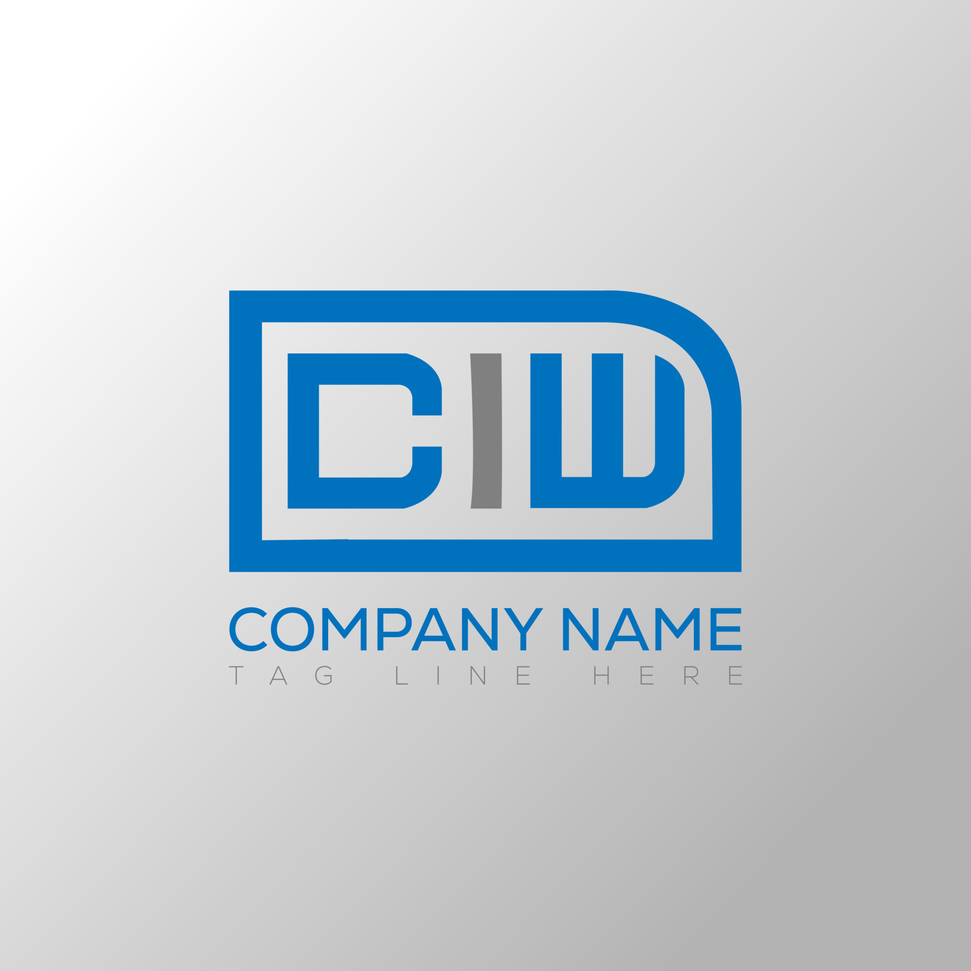 ciw letra logo creativo diseño. ciw único diseño. 20538003 Vector en Vecteezy