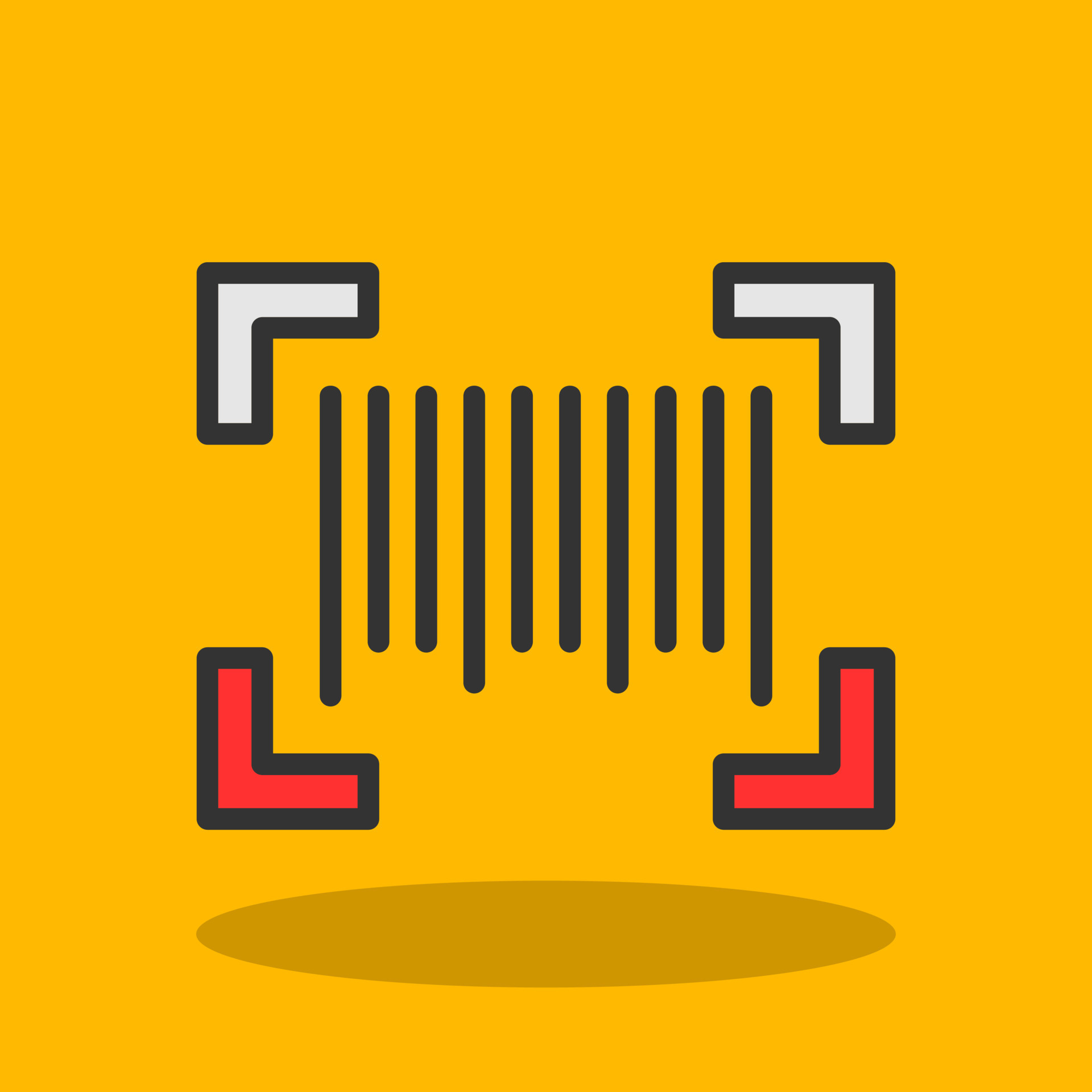 Barcode Scan Vector Icon Design 20538531 Vector Art At Vecteezy