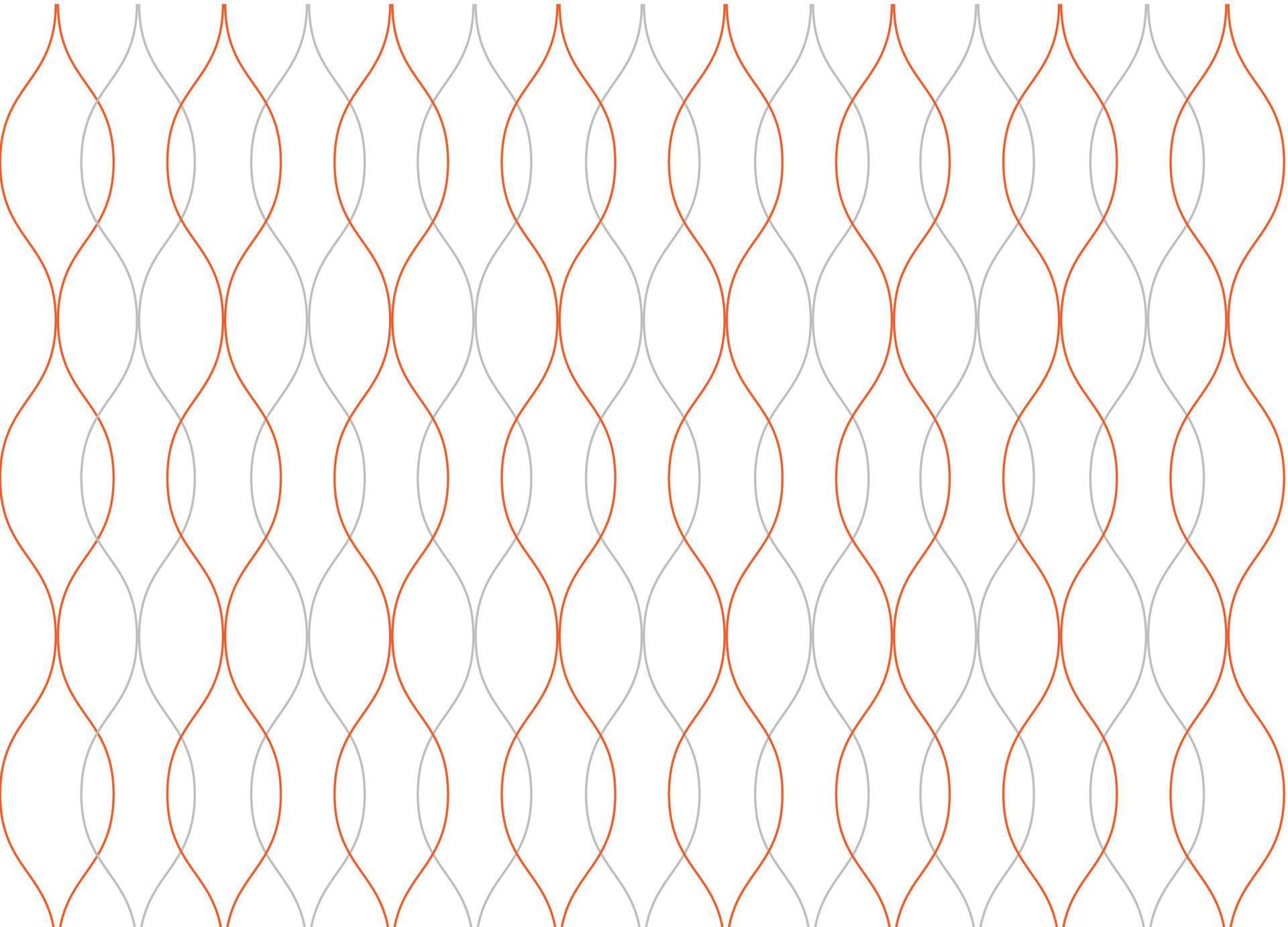 Seamless abstract wave vintage pattern vector background 20539465 ...