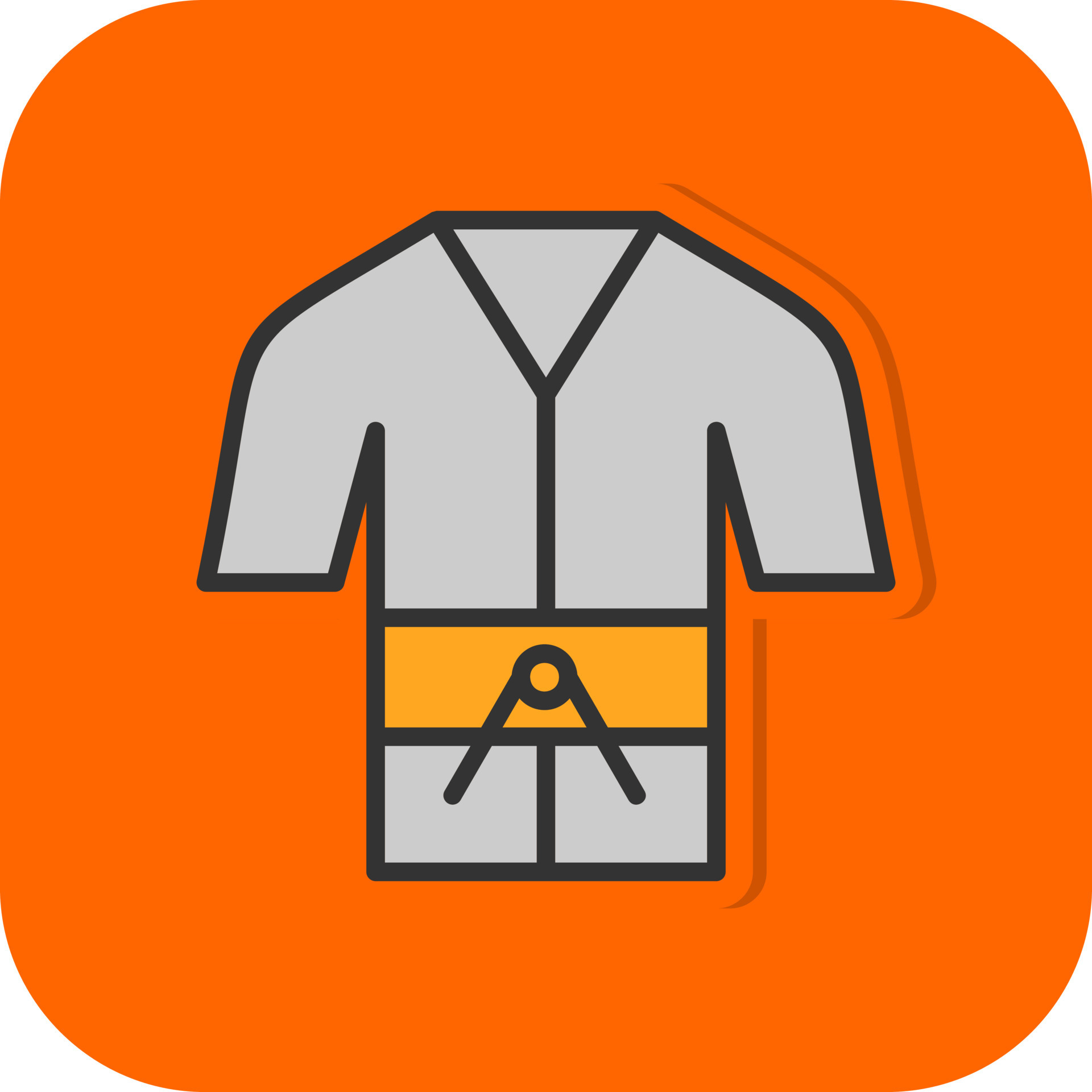 Kimono Vector Icon Design 20540501 Vector Art at Vecteezy