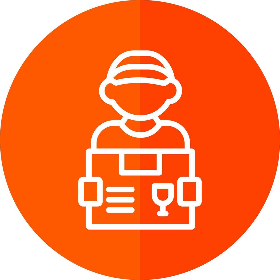 Delivery Man Vector Icon Design 20545485 Vector Art at Vecteezy