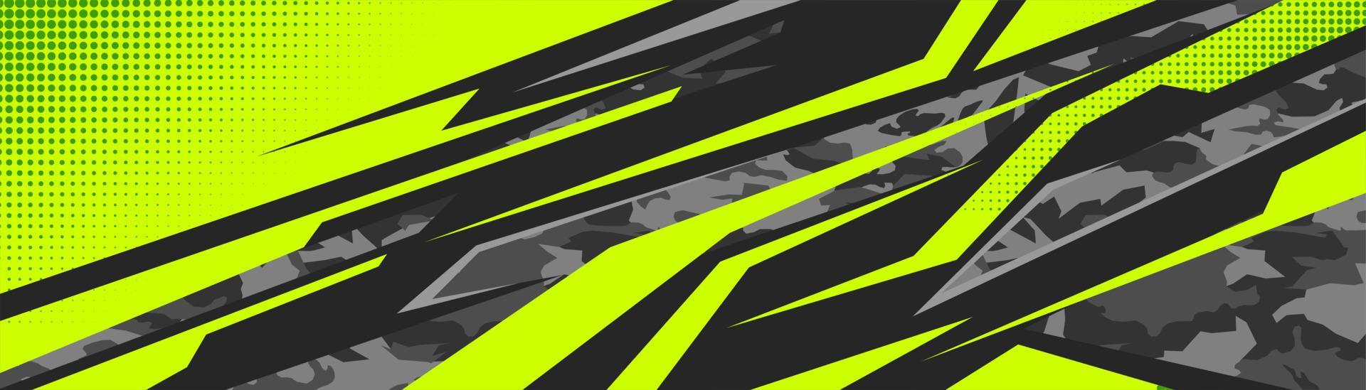 Abstract Car Decal Design Vector. Graphic Abstract Stripe Racing