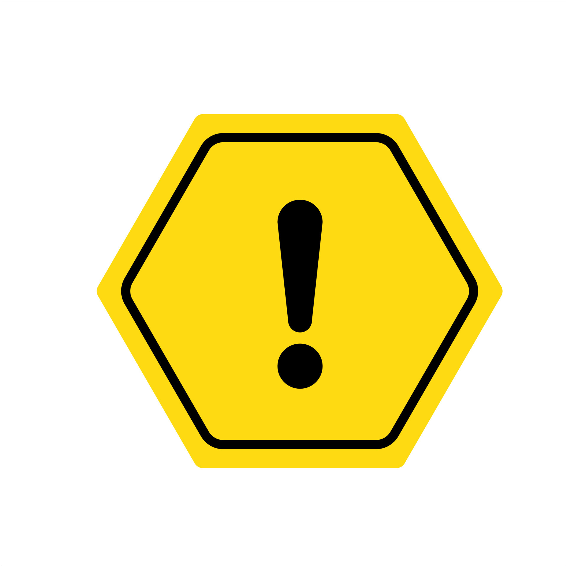 Warning Sign Vector Art, Icons, and Graphics. Warning logo design ...