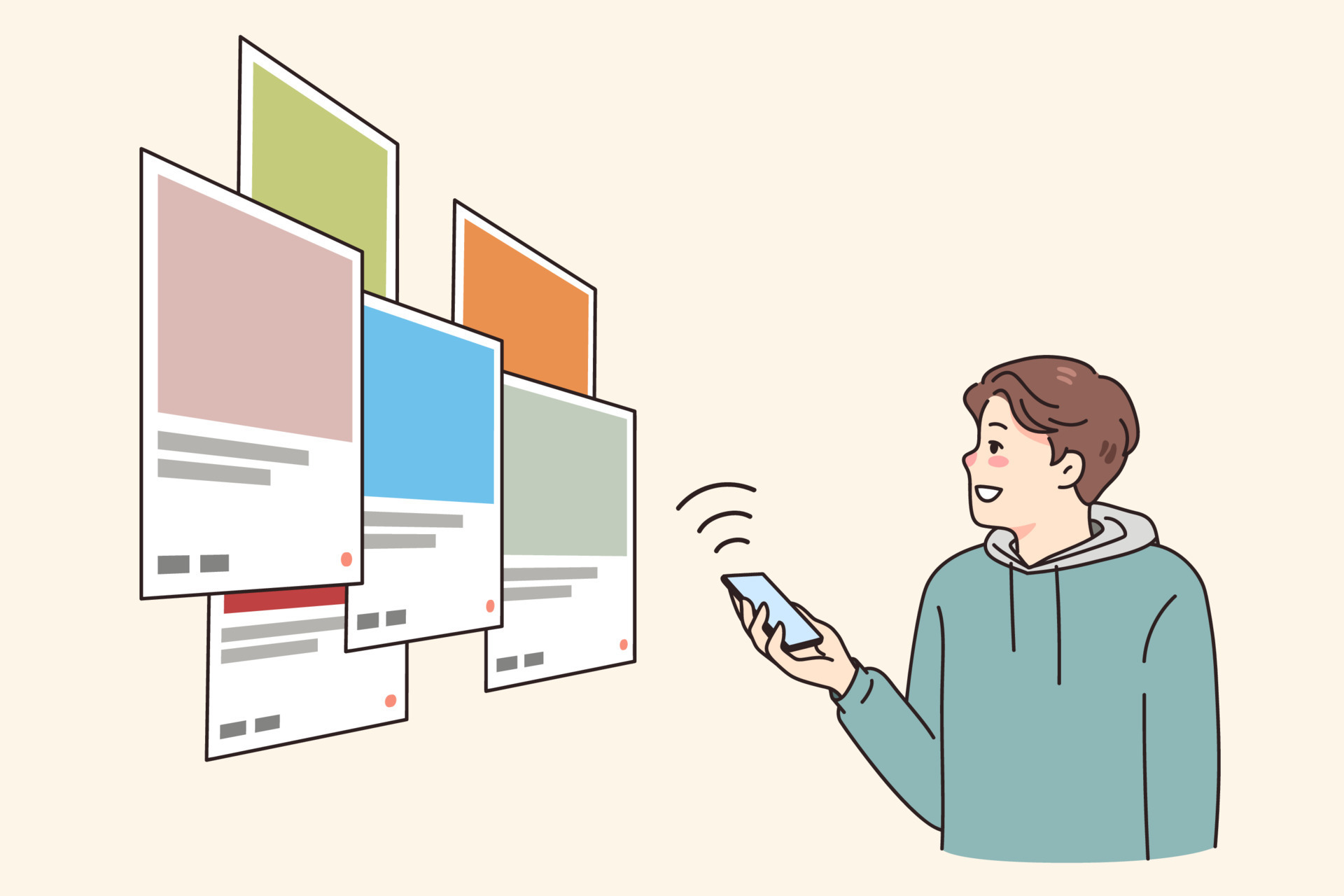 Male developer create web application develop creative interface. Man ... Male developer create web application develop creative interface. Man ...
