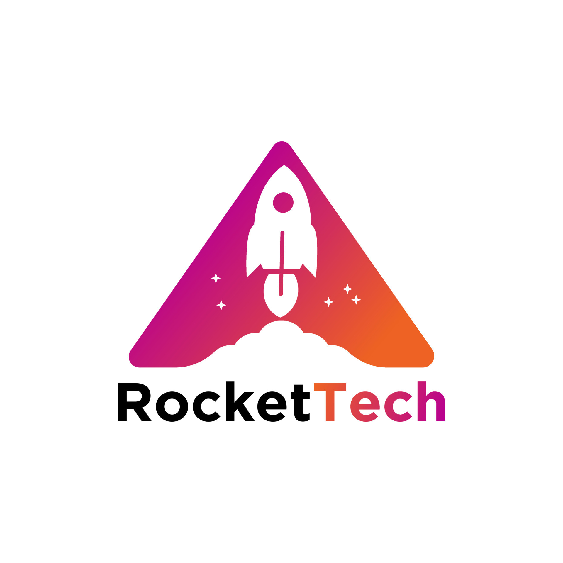 modern rocket logo vector. logo template vector with simple and ...
