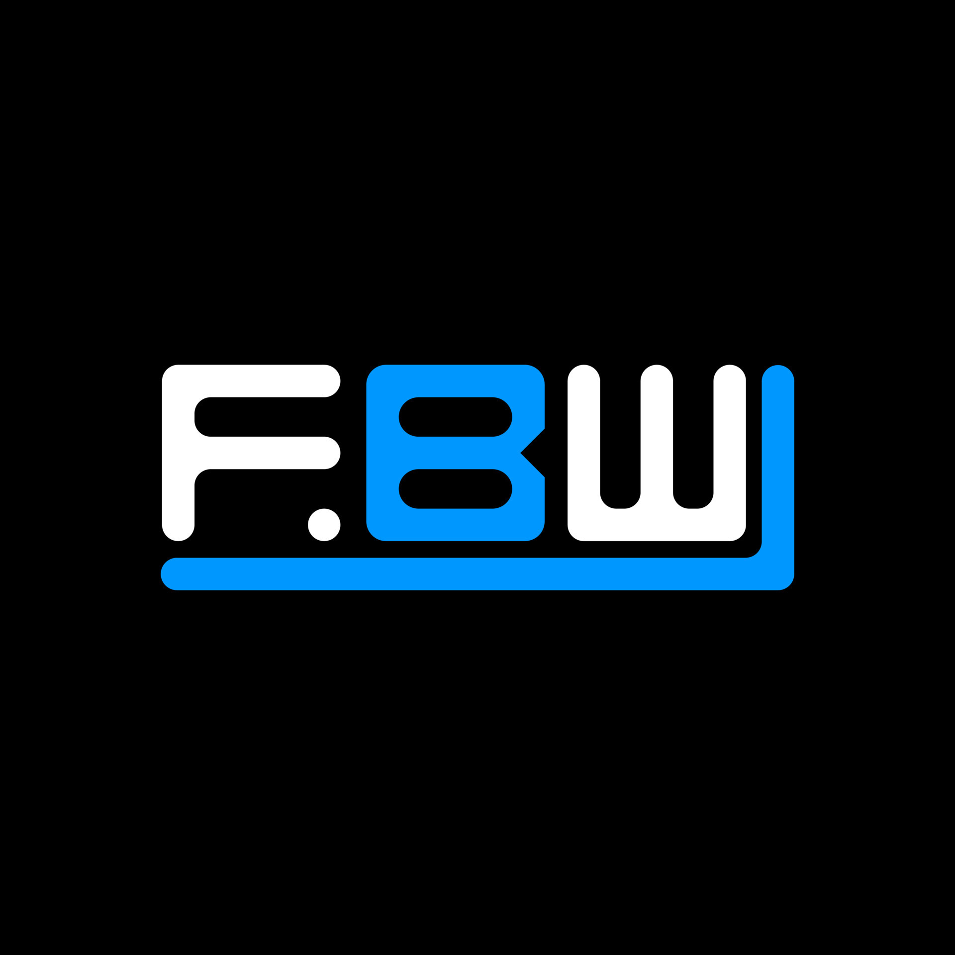 fbw letra logo creativo diseño con vector gráfico, fbw sencillo y moderno logo. 20549476 Vector ...