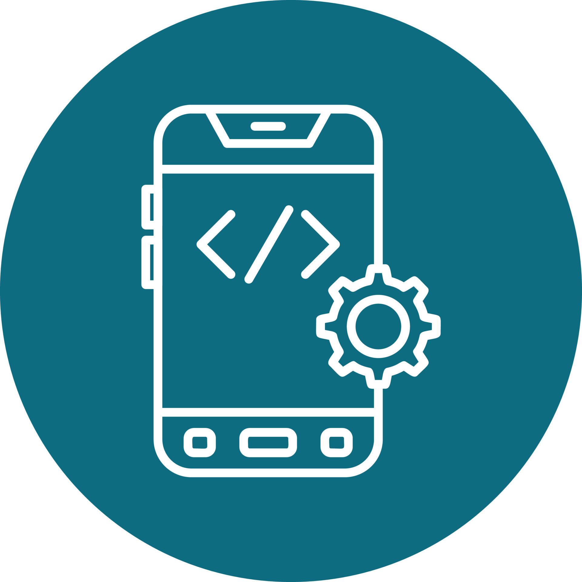 App Development Vector Icon 20551091 Vector Art at Vecteezy