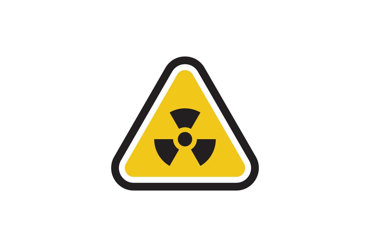 Nuclear radiation warning sign icon vector design 20552380 Vector Art ... Nuclear radiation warning sign icon vector design 20552380 Vector Art ...
