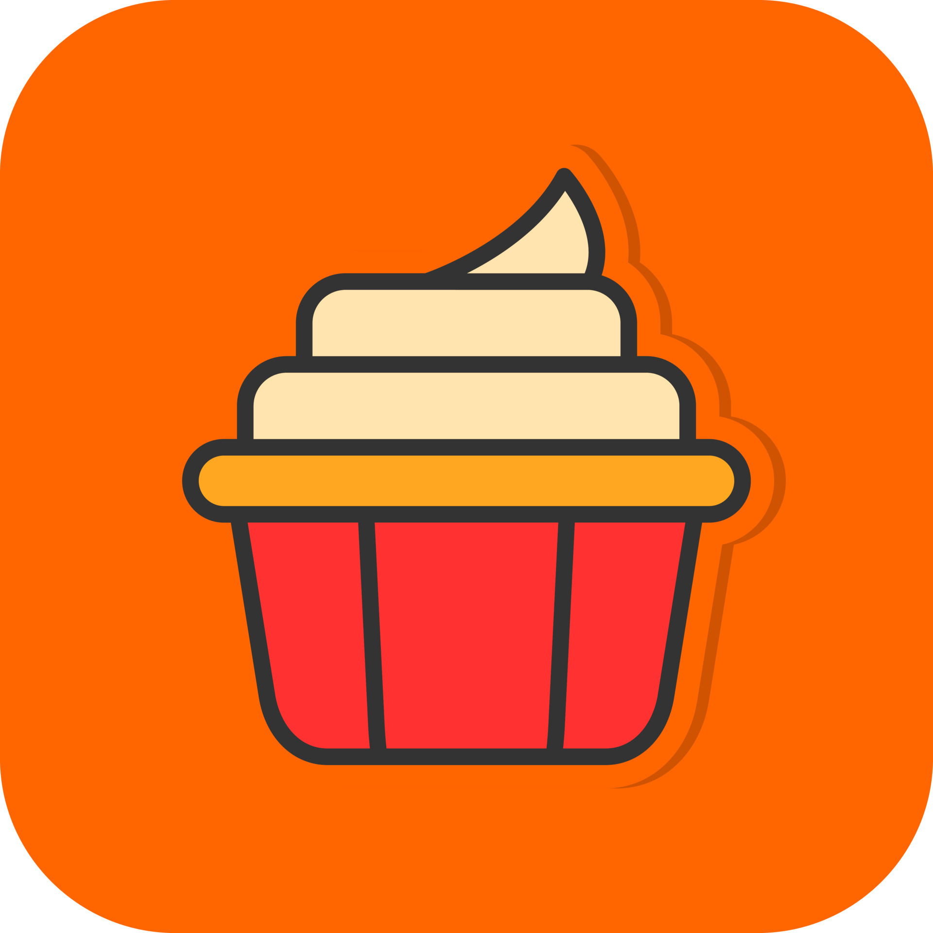 Cupcake Vector Icon Design 20557319 Vector Art At Vecteezy