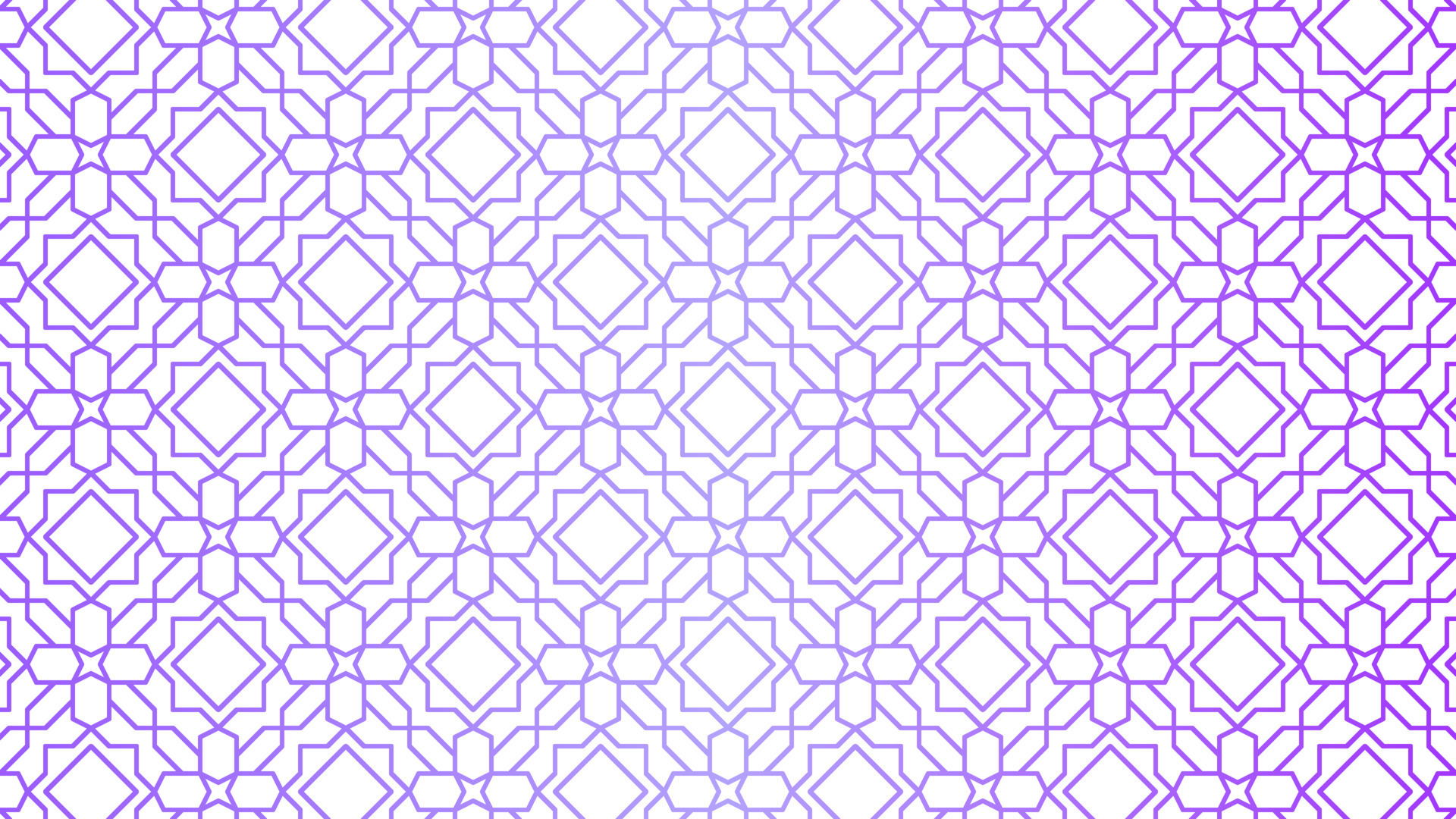 Seamless pattern of floral islamic art with purple color for ramadan ...
