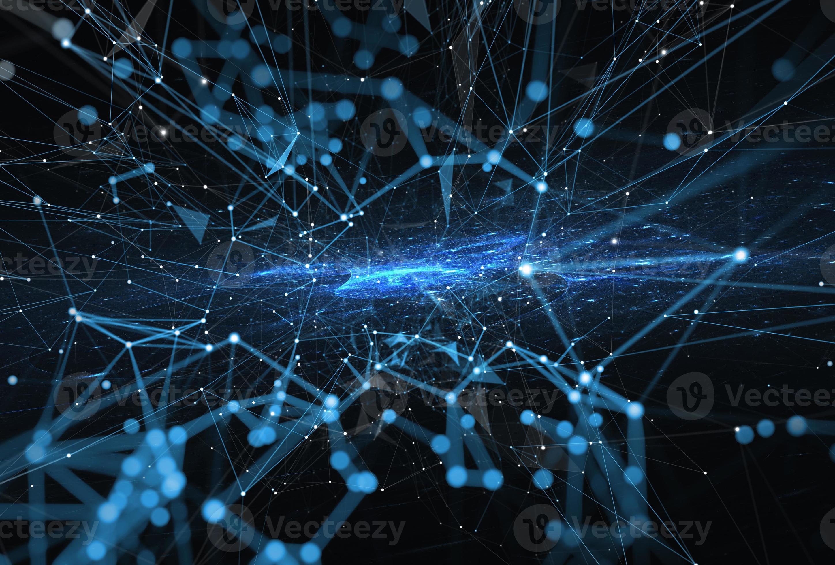 Abstract internet connection network background with motion effects. 20566131 Stock Photo at ...