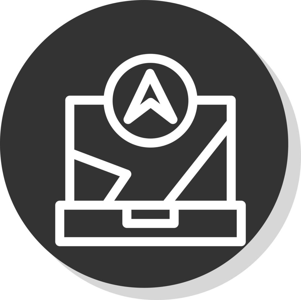 Gps Navigation Vector Icon Design 20572792 Vector Art At Vecteezy