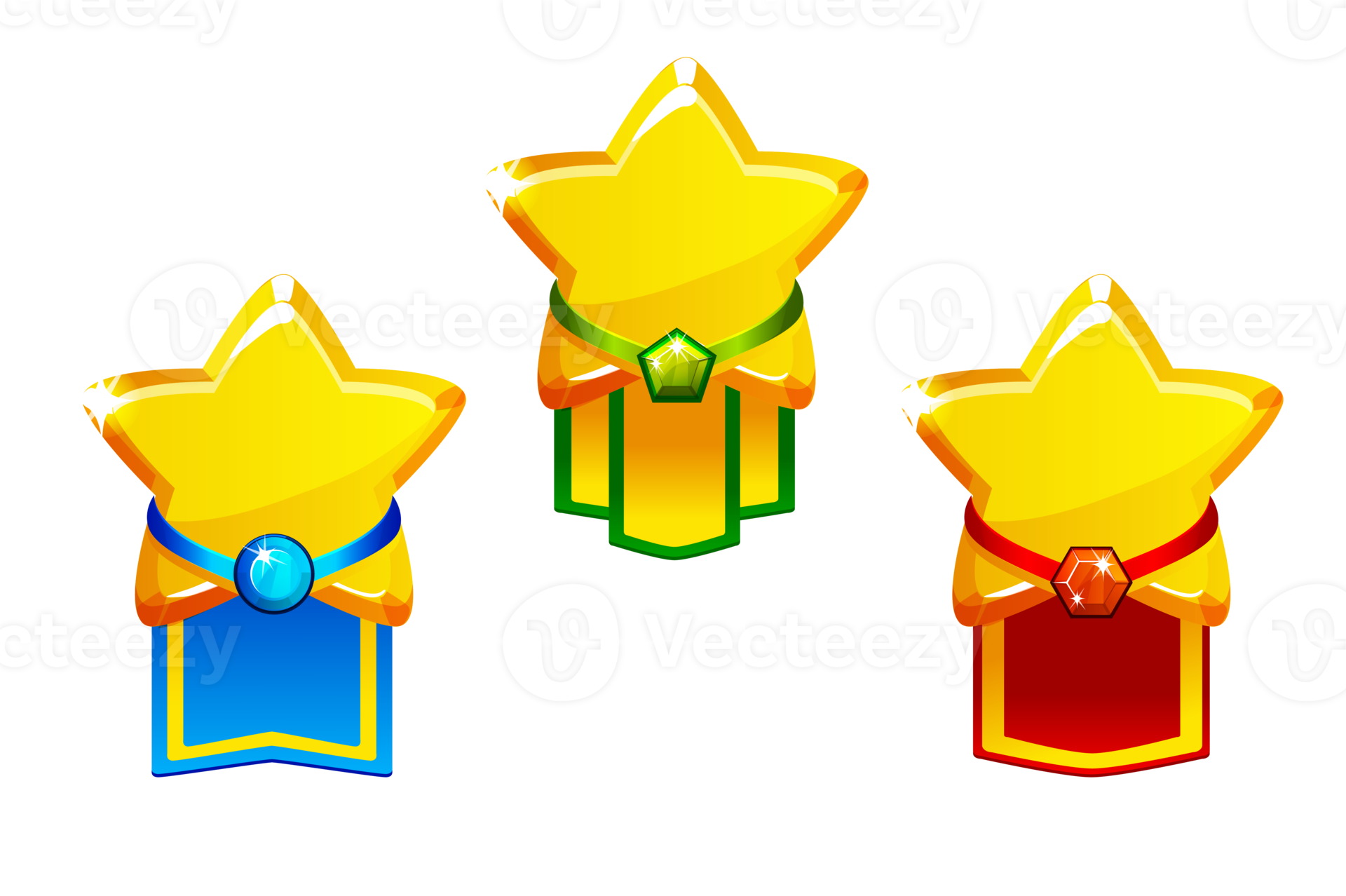 Golden star. Level up icon.Element for mobile game or web apps. Modern graphical 2D element for ...