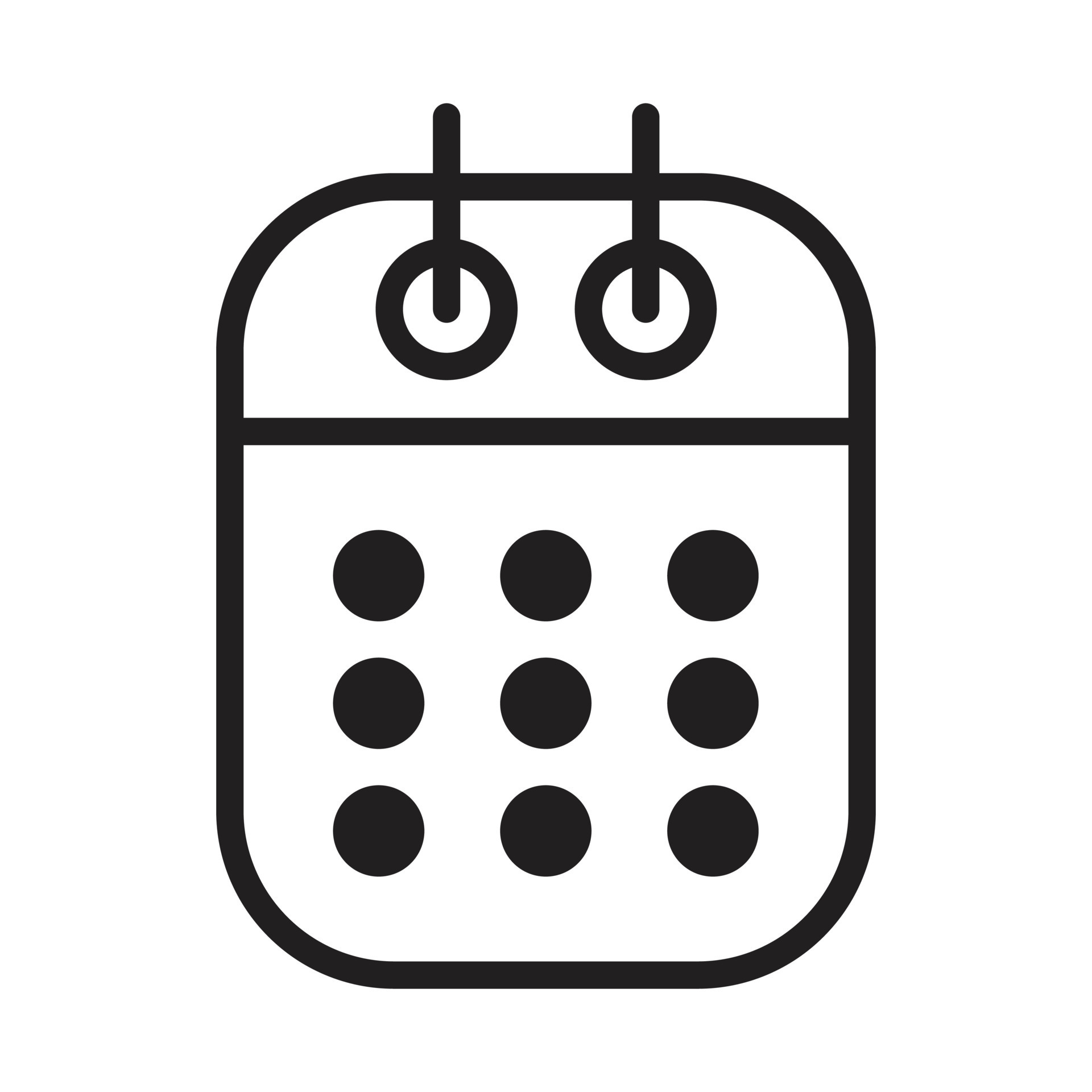 Calendar Outline Icon, Linear Calendar, Black and White Transparent ... Calendar Outline Icon, Linear Calendar, Black and White Transparent ...
