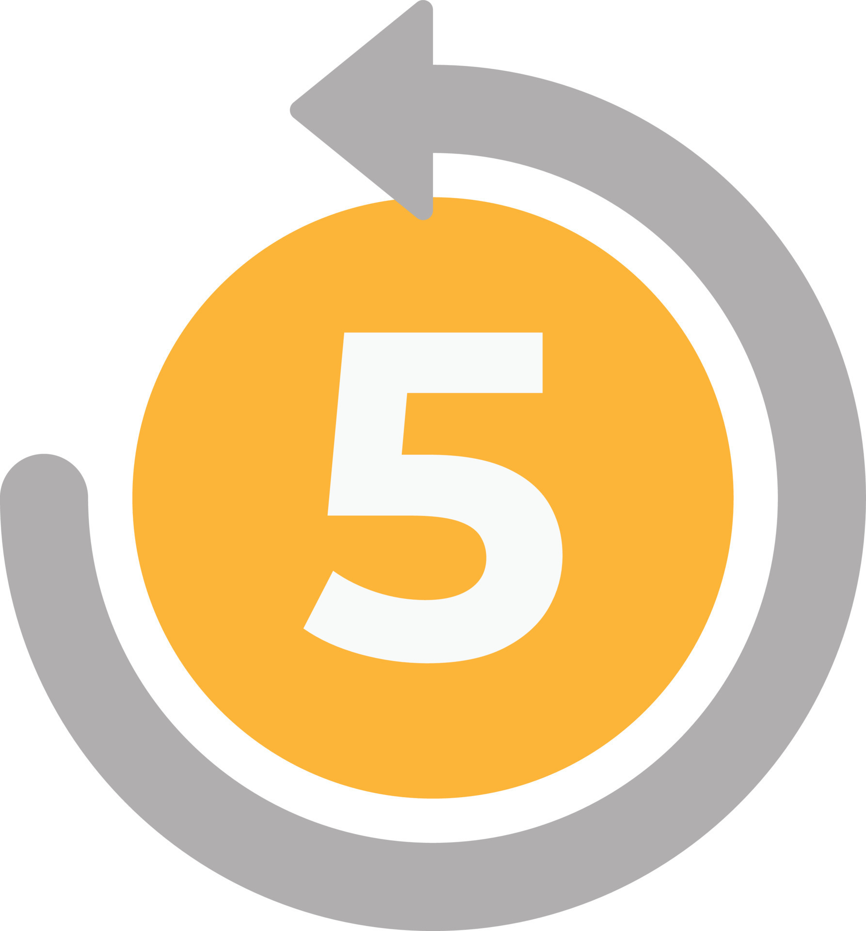 five second timer 20579987 Vector Art at Vecteezy