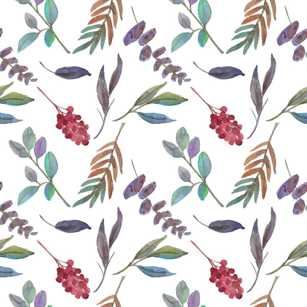 Seamless Pattern Watercolor Flower 20580279 Vector Art At Vecteezy
