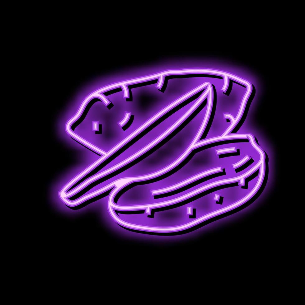 Delicious Potato Sweet Cut Neon Glow Icon Illustration 20580653 Vector Art At Vecteezy