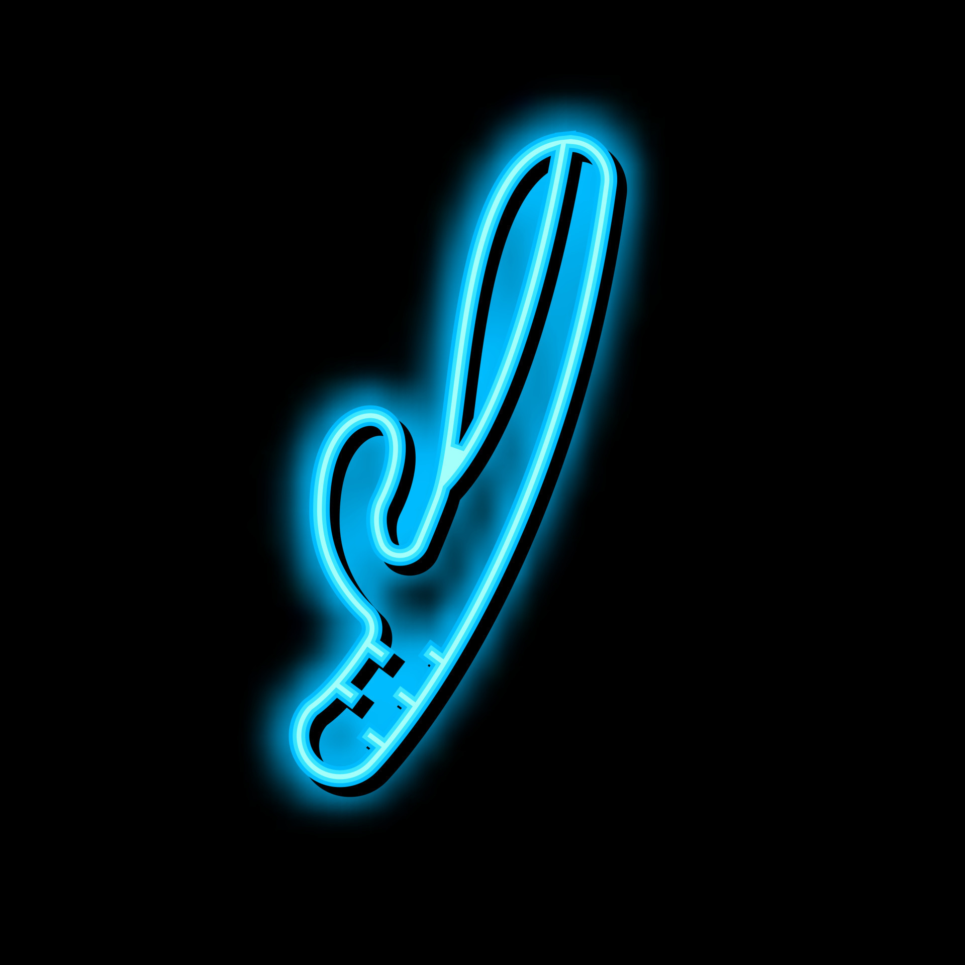 Dildo Sex Toy Neon Glow Icon Illustration 20584713 Vector Art At Vecteezy