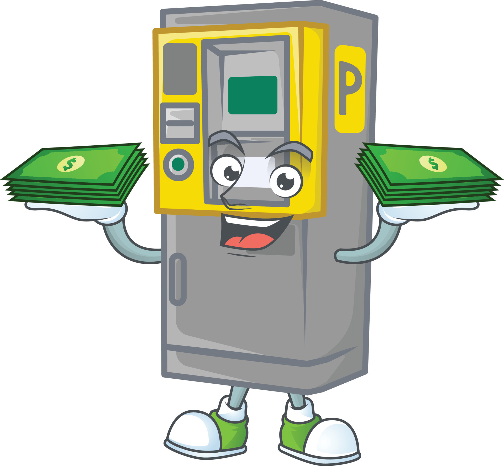 Parking ticket machine icon design 20586640 Vector Art at Vecteezy