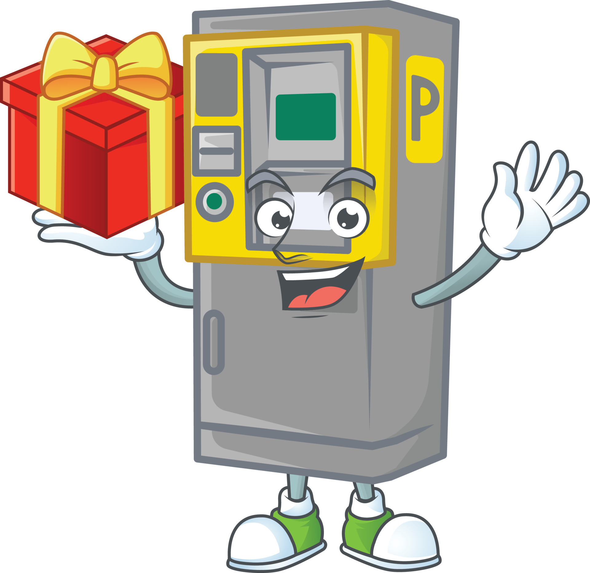 Parking ticket machine icon design 20586655 Vector Art at Vecteezy