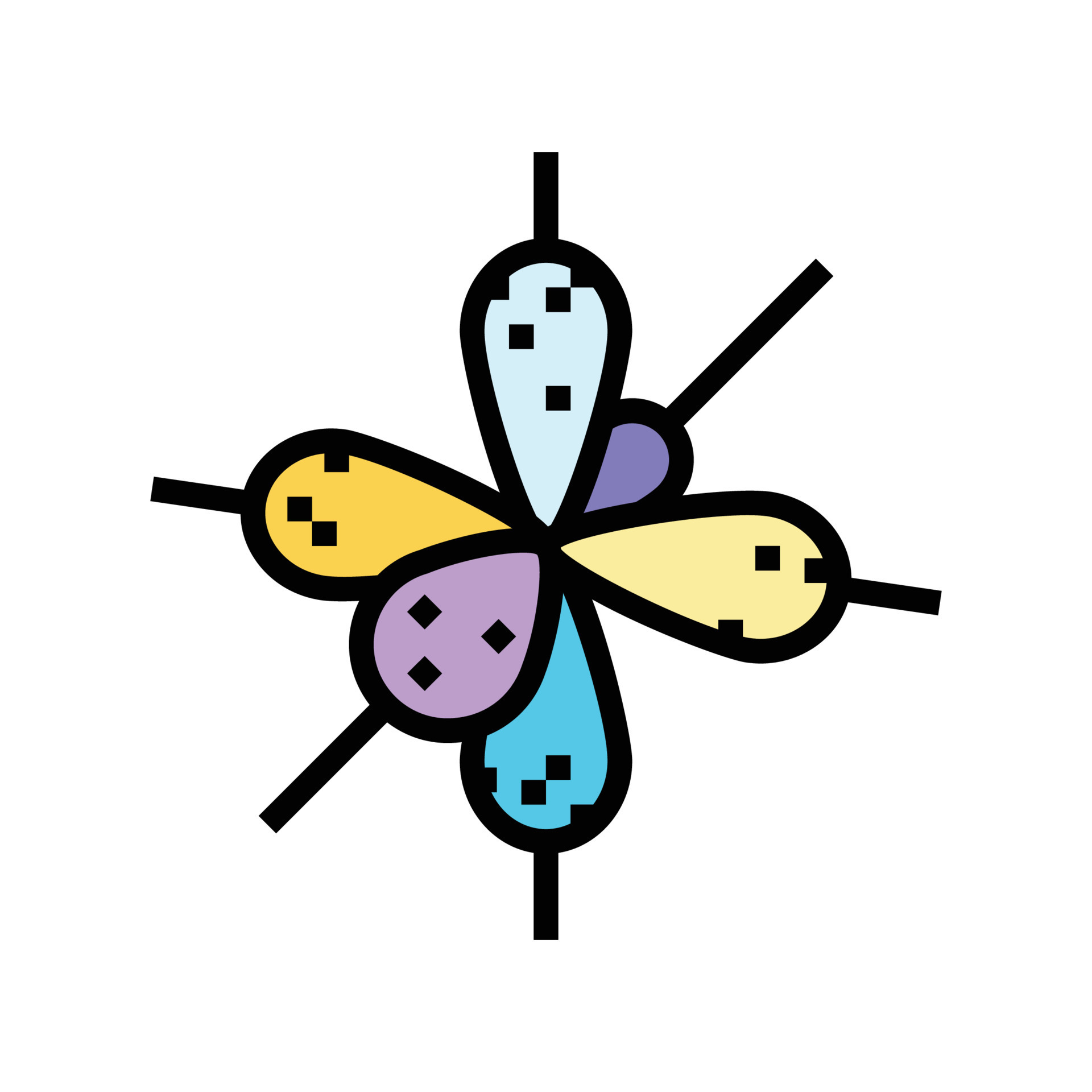physics molecular structure color icon vector illustration 20587235 ... physics molecular structure color icon vector illustration 20587235 ...
