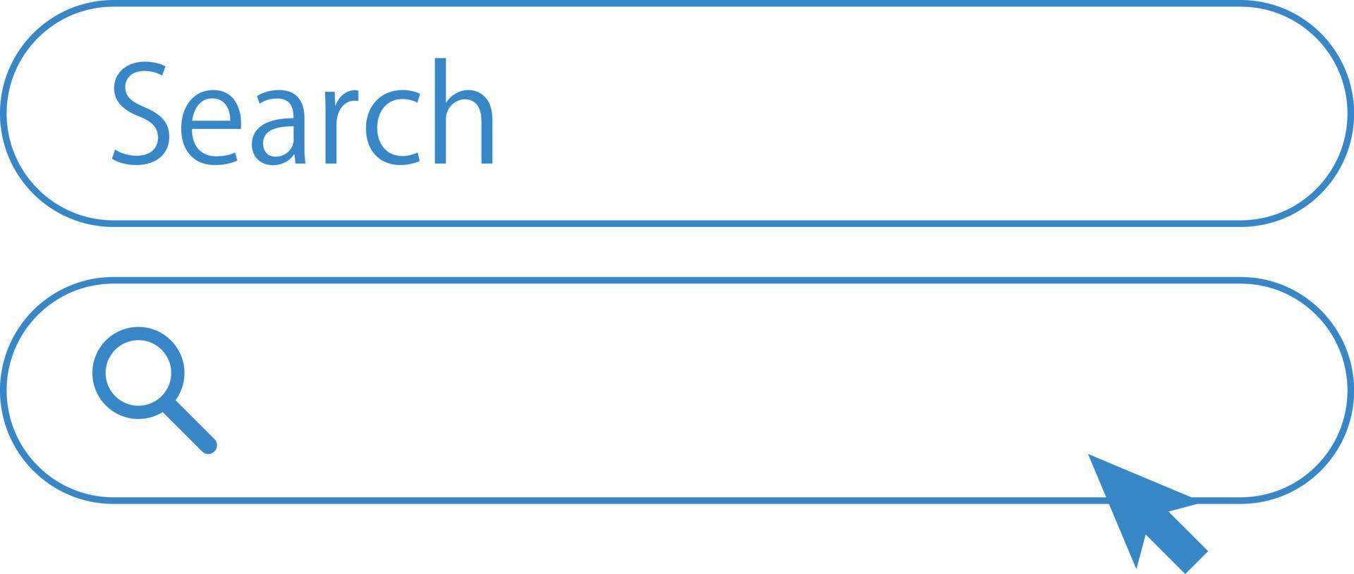 Simple search bar icon. Vector about browsing and search. 20589485 ...