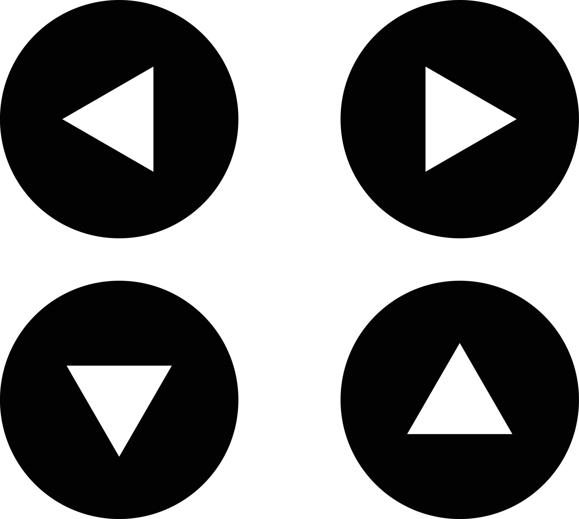 Arrow icon set for direction. vector. 20589824 Vector Art at Vecteezy