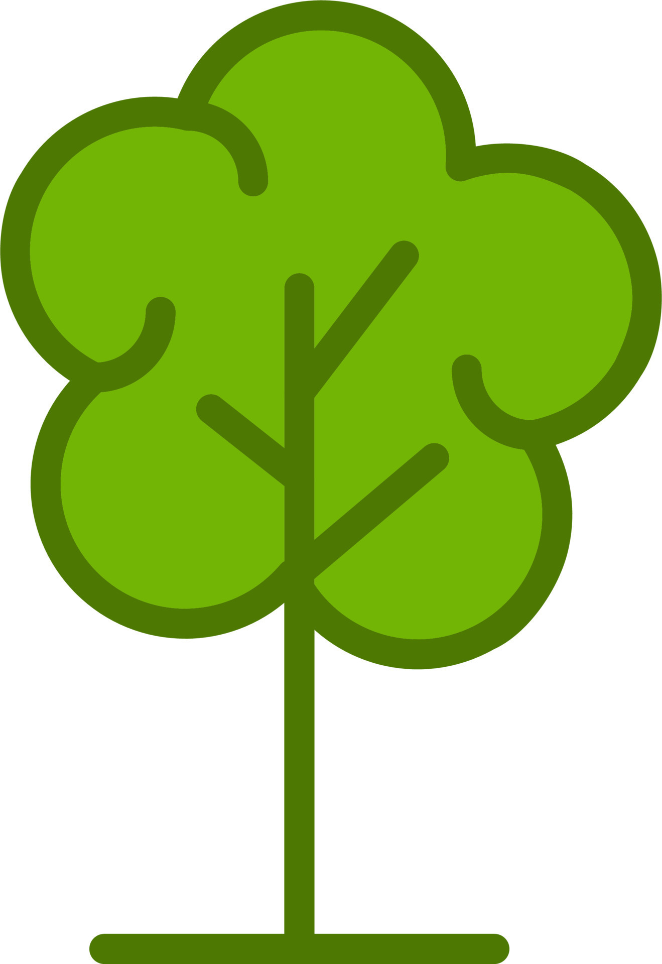 Tree Vector Icon 20591663 Vector Art at Vecteezy