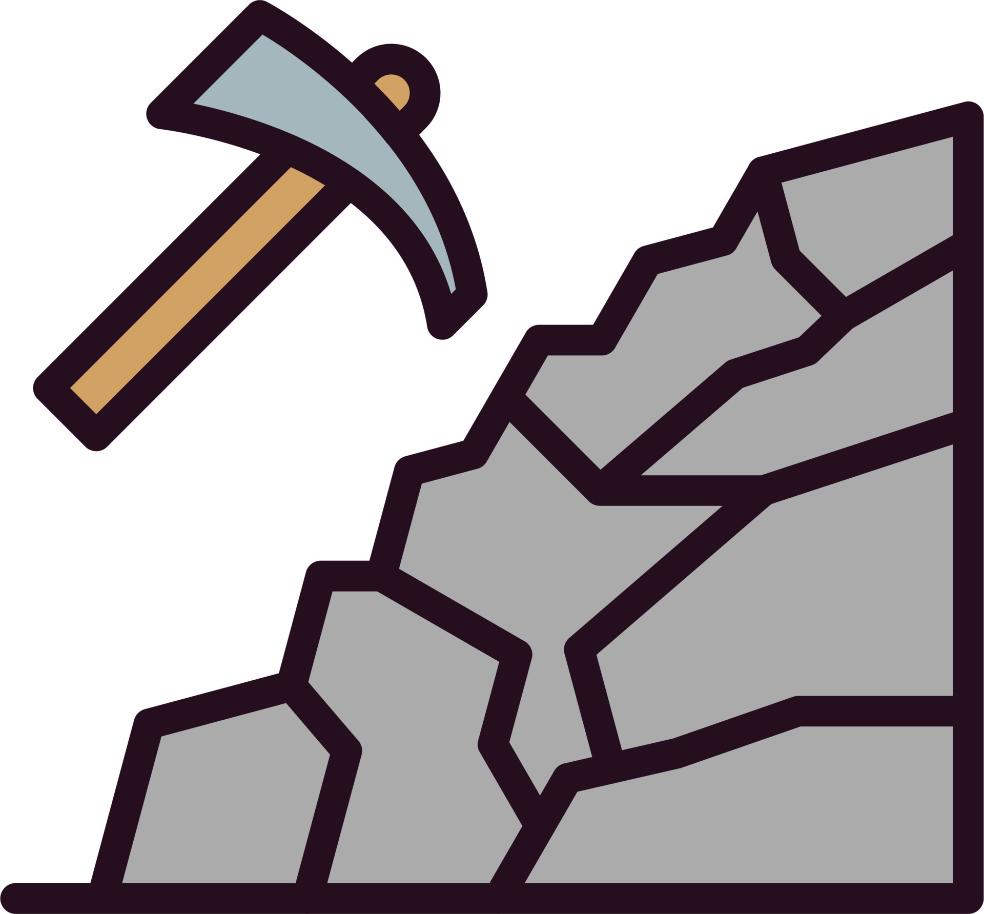 Mining Vector Icon 20592962 Vector Art at Vecteezy