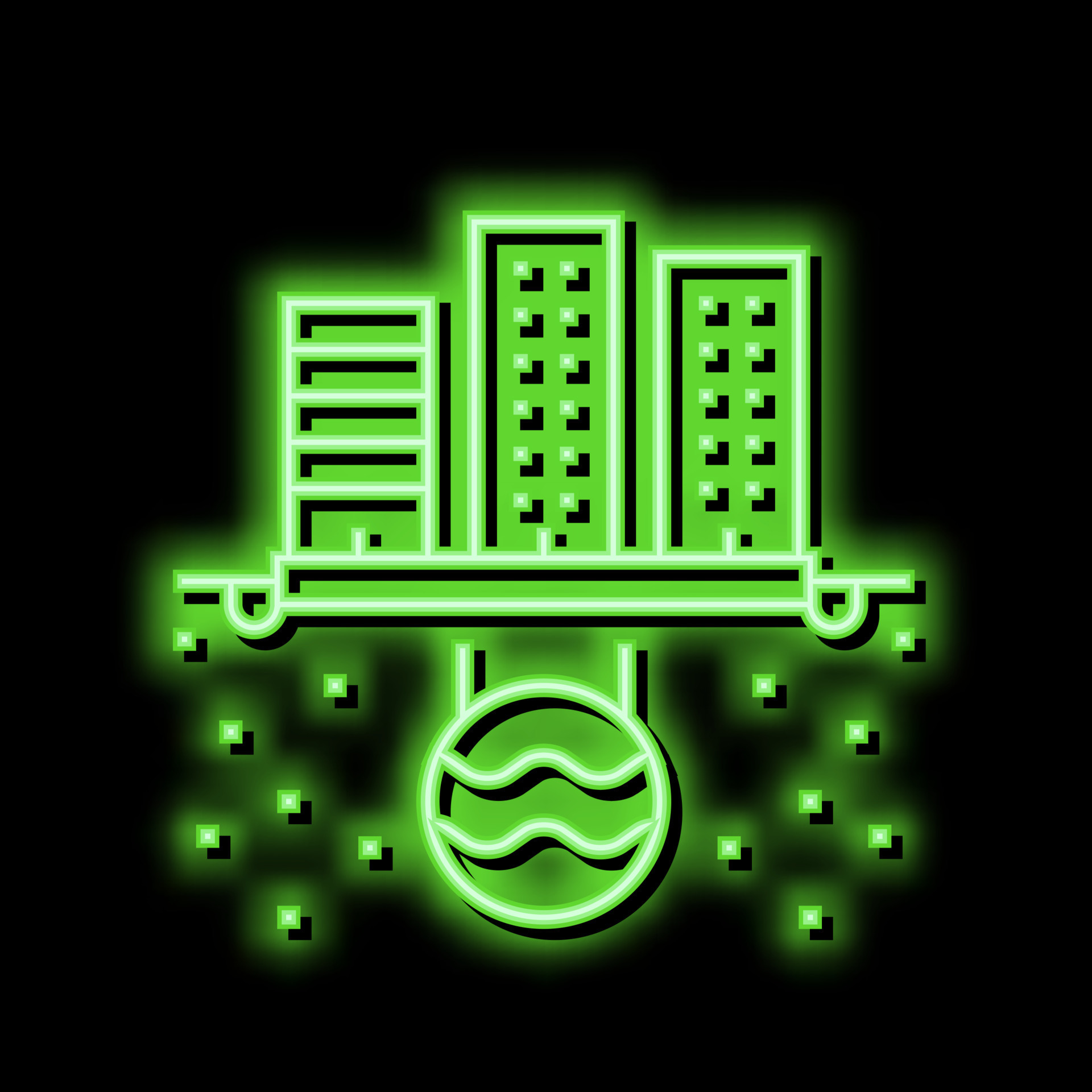 urban drainage system neon glow icon illustration 20596313 Vector Art ... urban drainage system neon glow icon illustration 20596313 Vector Art ...