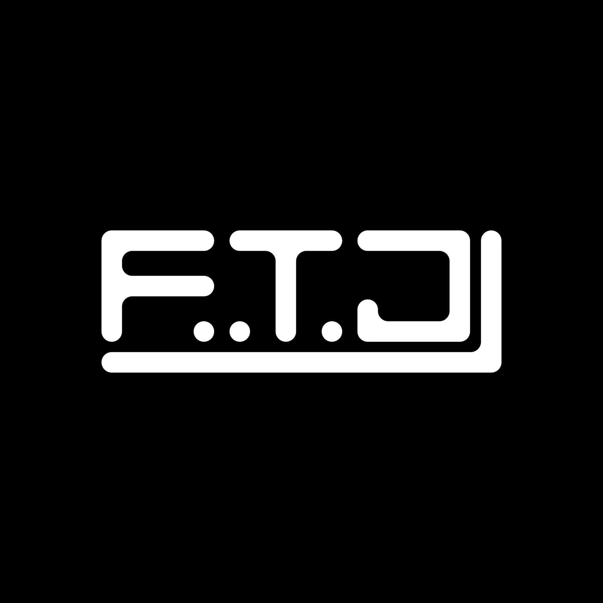 ftj letra logo creativo diseño con vector gráfico, ftj sencillo y moderno logo. 20598740 Vector ...