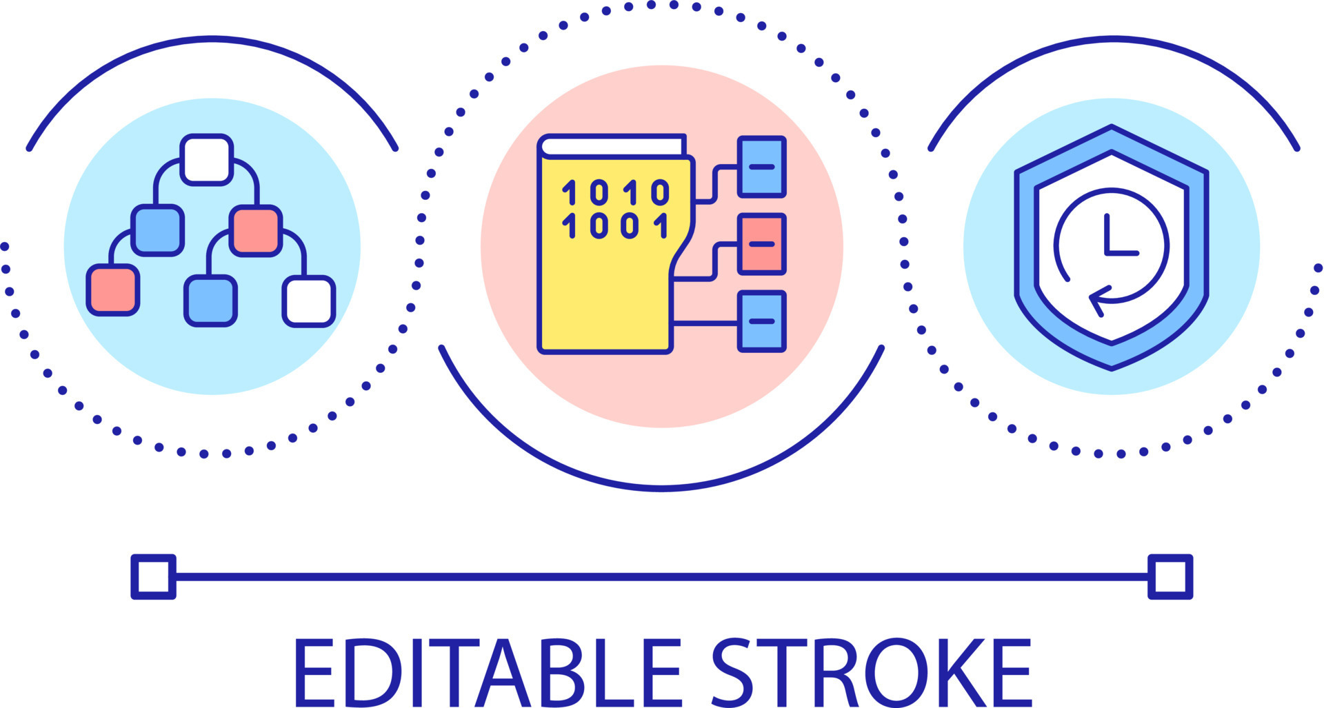 Programming Language Structure Loop Concept Icon Data And Algorithms Program Development Skill
