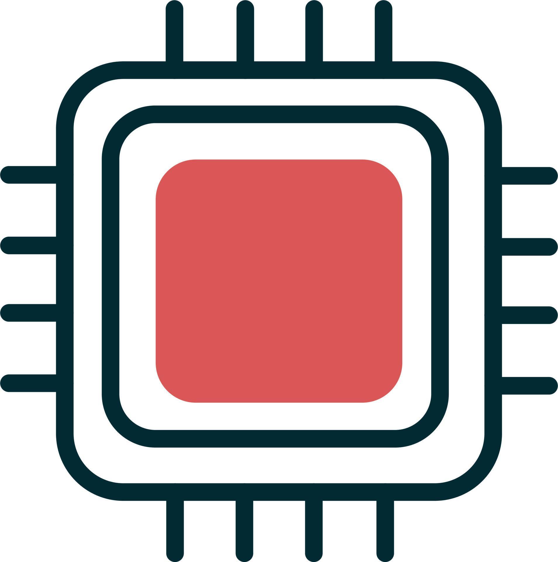 Processor Vector Icon 20602595 Vector Art at Vecteezy