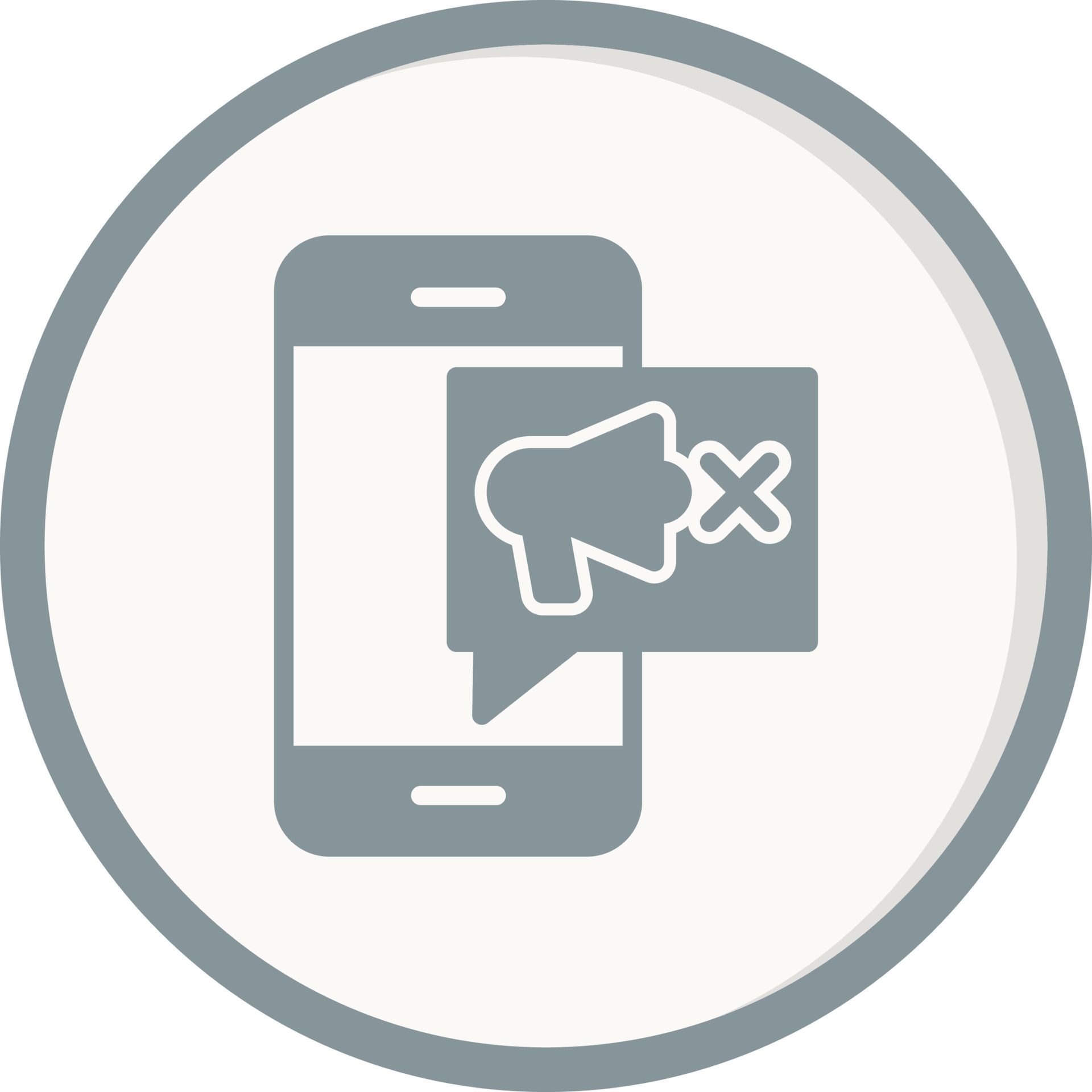 Ad Block Vector Icon 20604120 Vector Art At Vecteezy