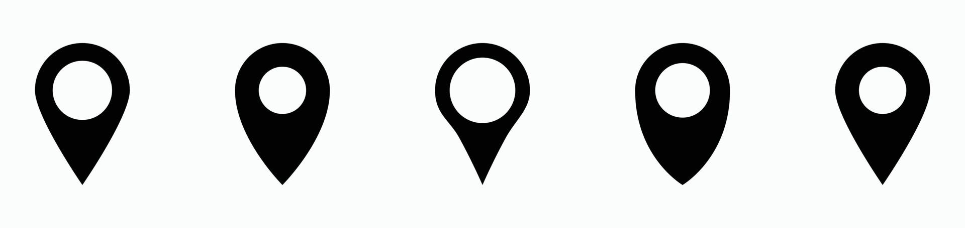 Location pin icon set. 20604622 Vector Art at Vecteezy Location pin icon set. 20604622 Vector Art at Vecteezy