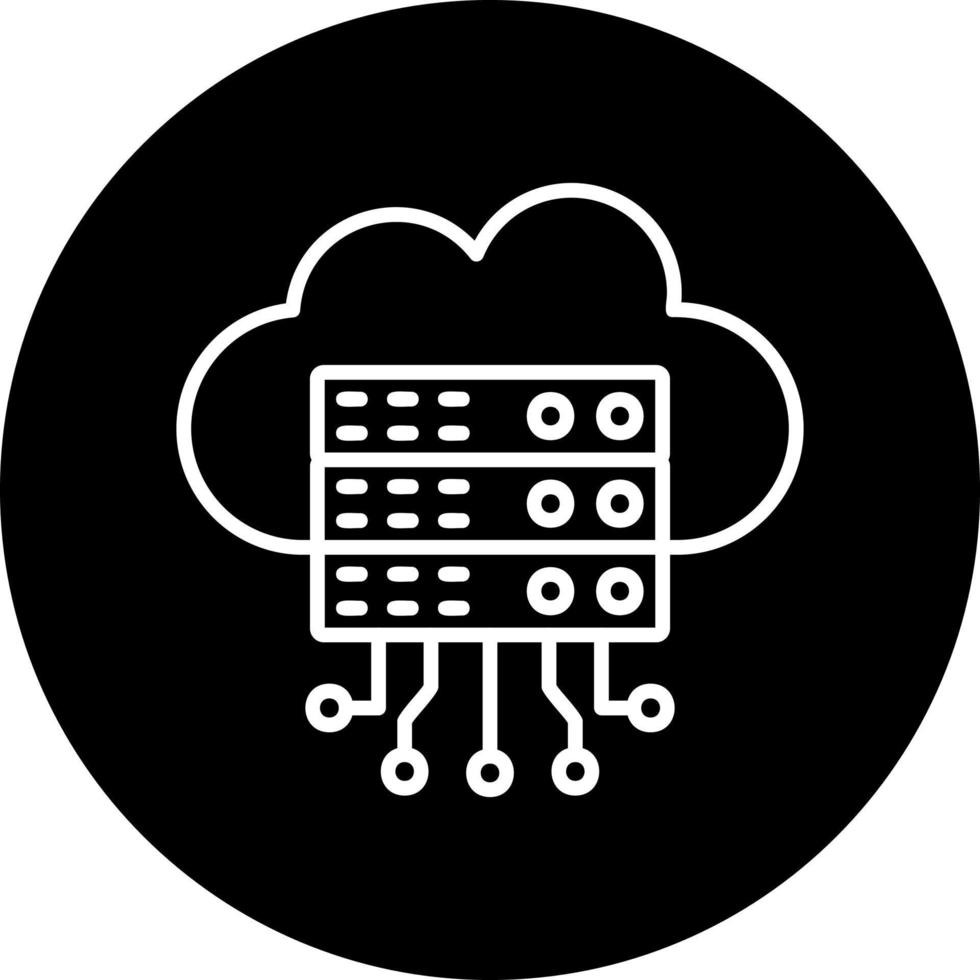 Cloud Data Vector Icon 20607088 Vector Art at Vecteezy