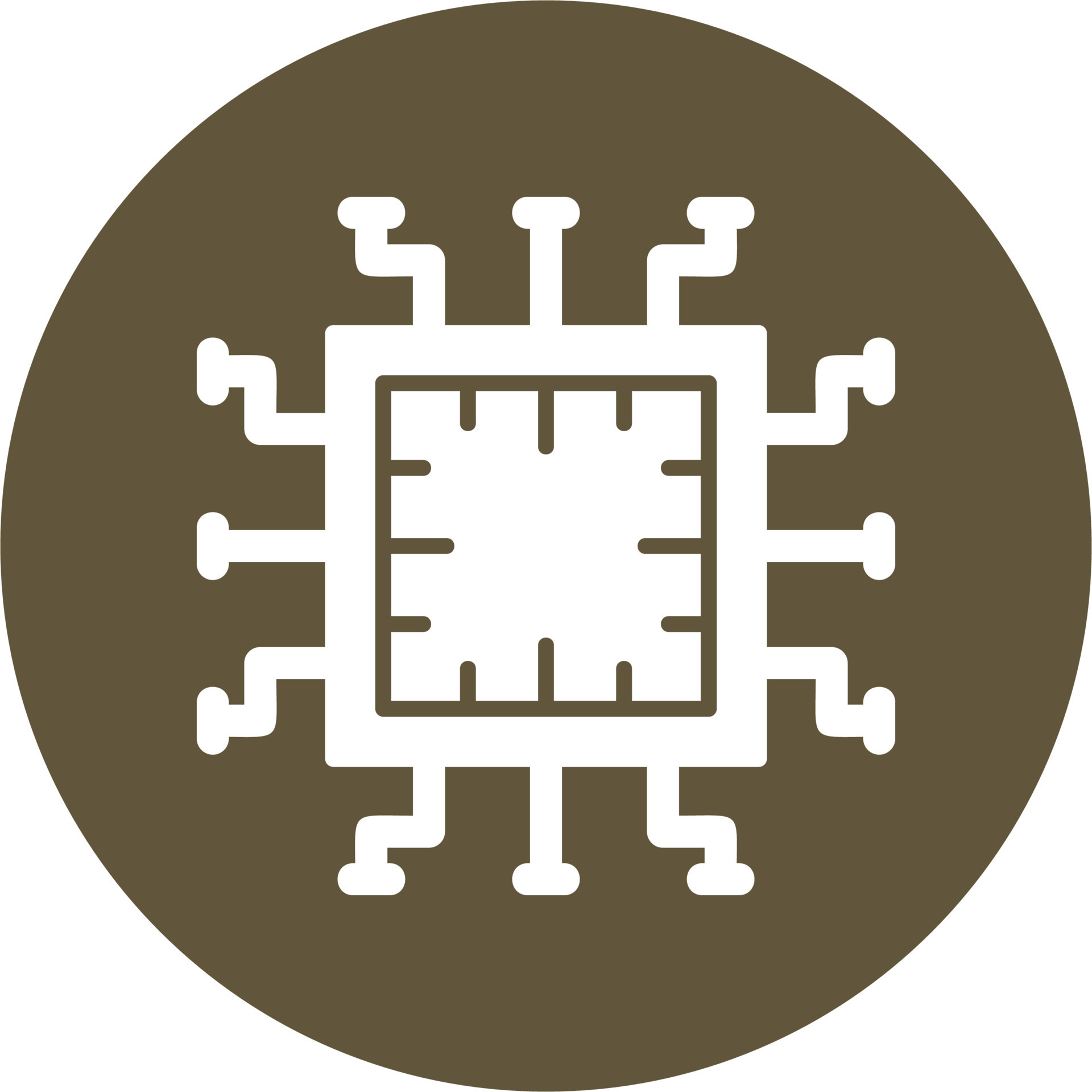 Computer Chip Vector Icon 20607171 Vector Art at Vecteezy