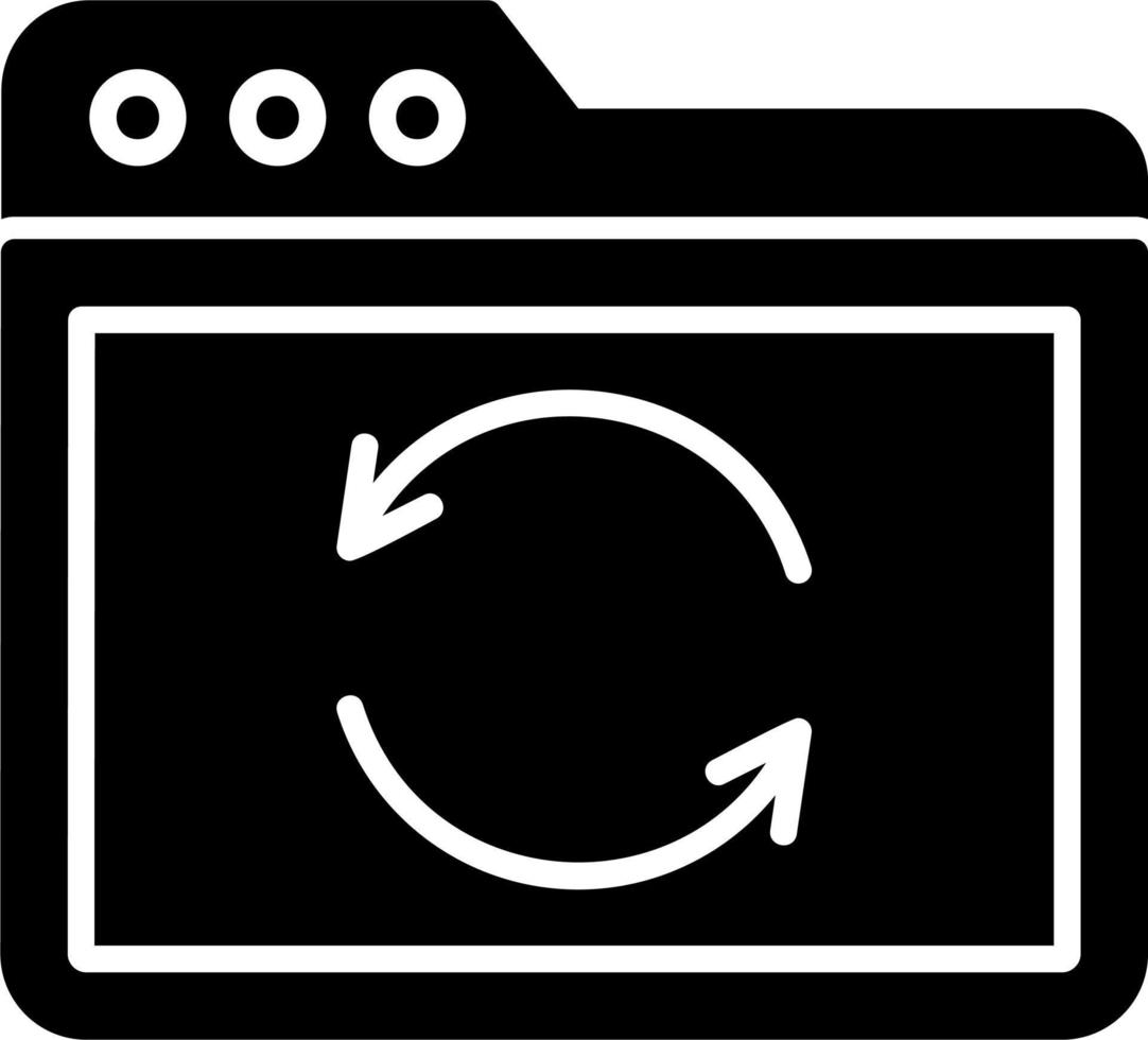 Synchronization Vector Icon 20607234 Vector Art at Vecteezy