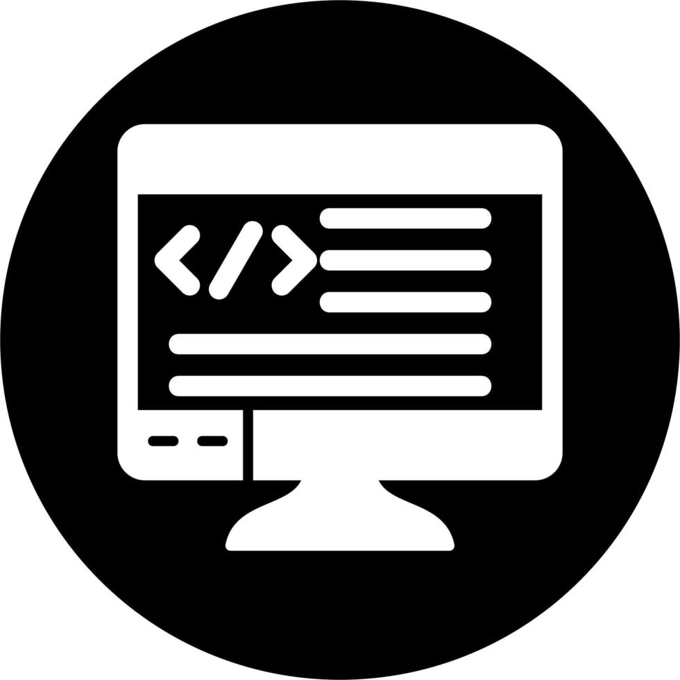 Programming Vector Icon 20607253 Vector Art at Vecteezy