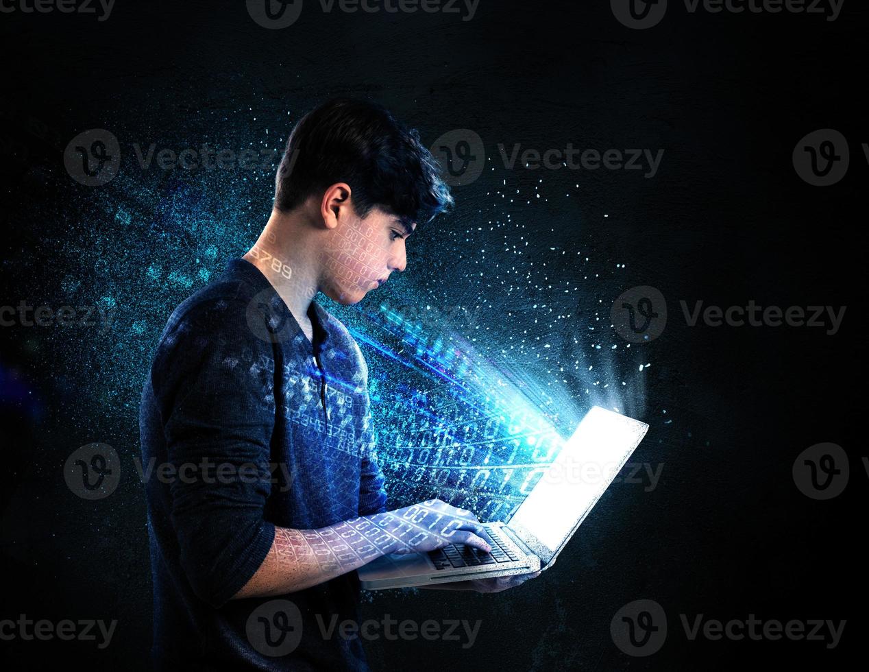 Teenager addicted to Internet 20619064 Stock Photo at Vecteezy Teenager addicted to Internet 20619064 Stock Photo at Vecteezy