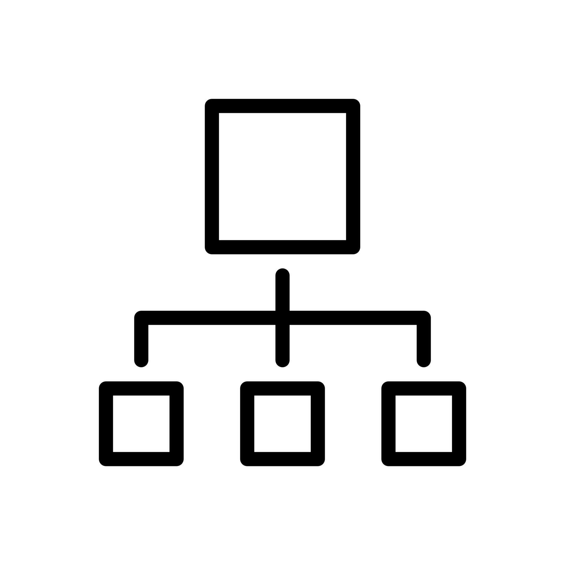 Sitemap Classification Concept Icon In Line Style Design Isolated On