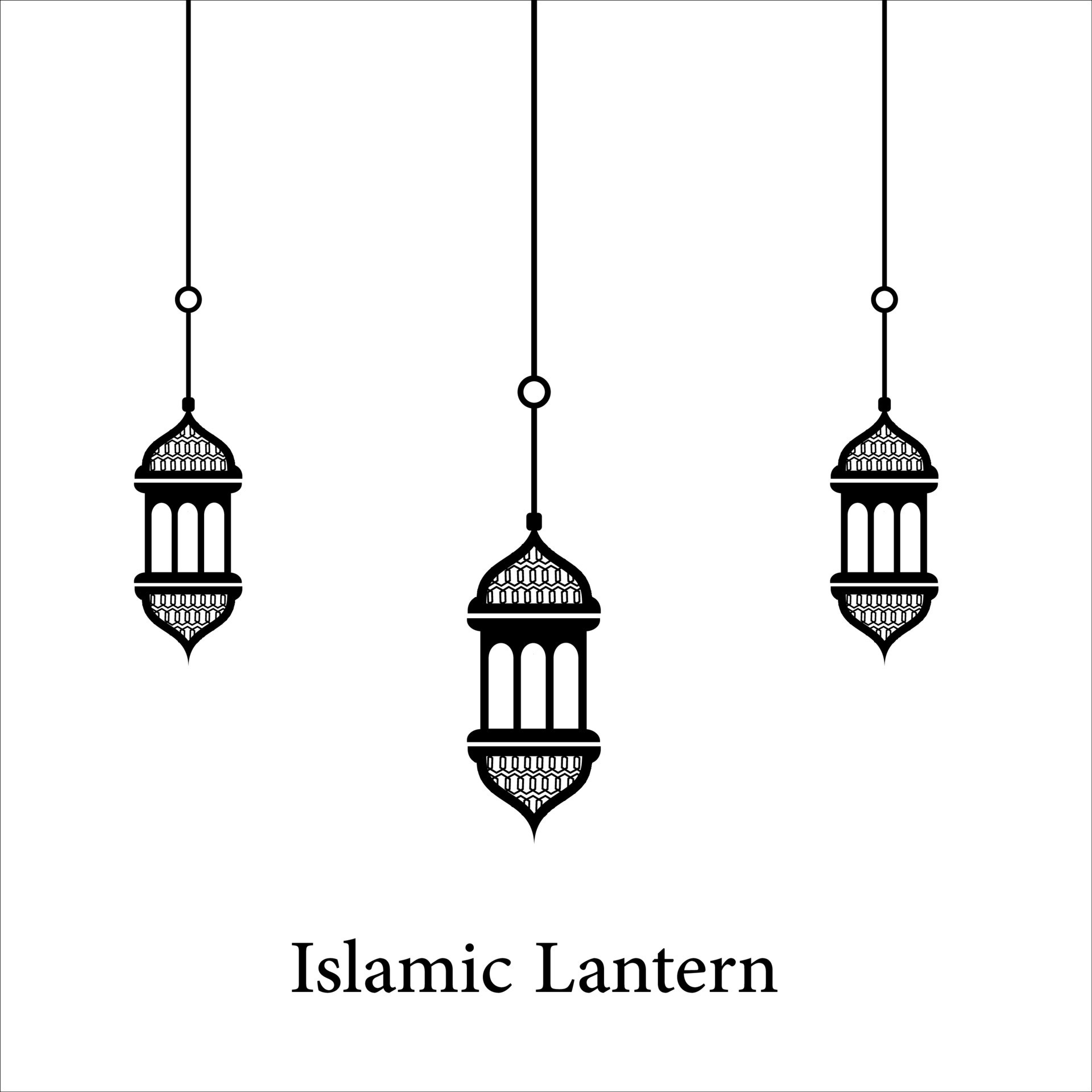 Vector Islamic lantern in Ramadan background 20639379 Vector Art at ... Vector Islamic lantern in Ramadan background 20639379 Vector Art at ...