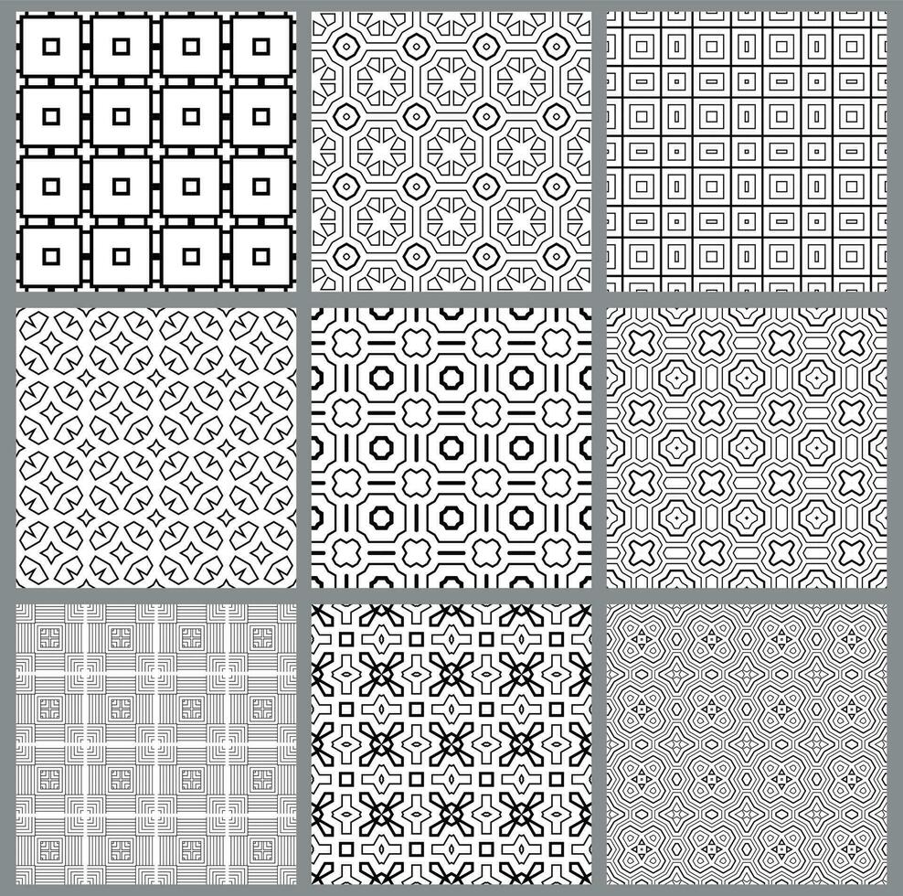 Abstract fantasy thin line square, triangle geometric seamless pattern ... Abstract fantasy thin line square, triangle geometric seamless pattern ...