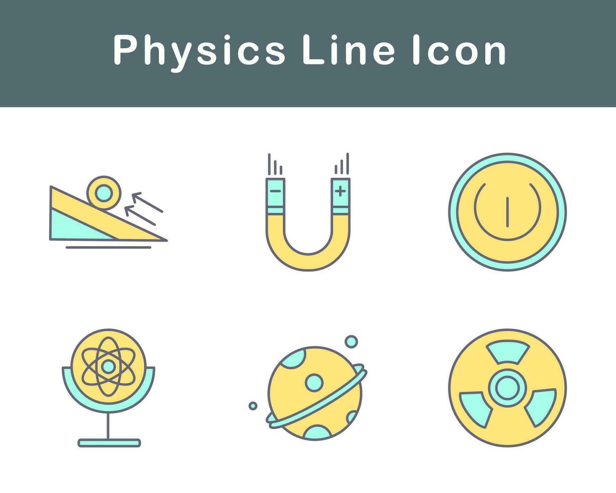Physics Vector Icon Set 20642903 Vector Art at Vecteezy