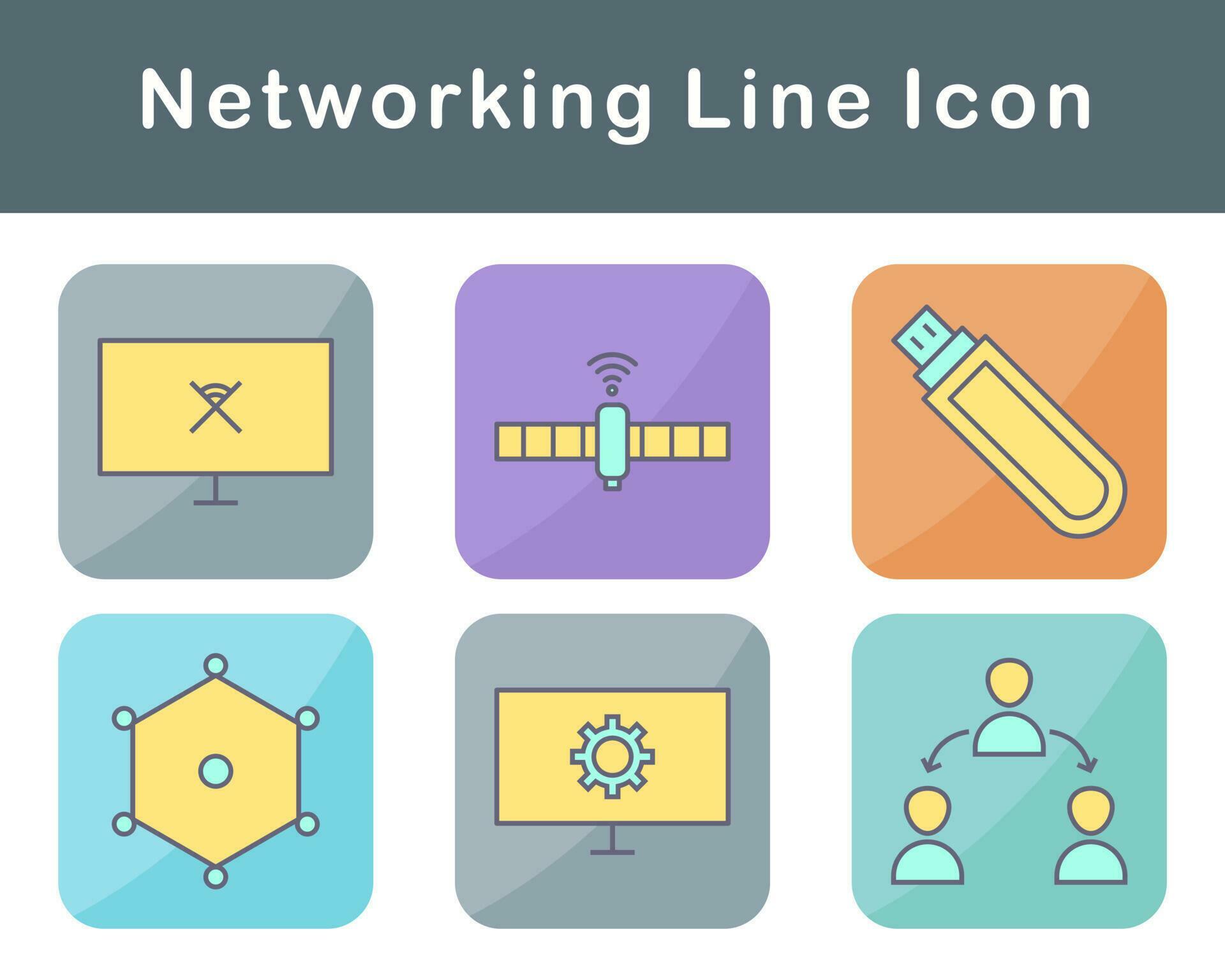 Networking Vector Icon Set 20643928 Vector Art at Vecteezy